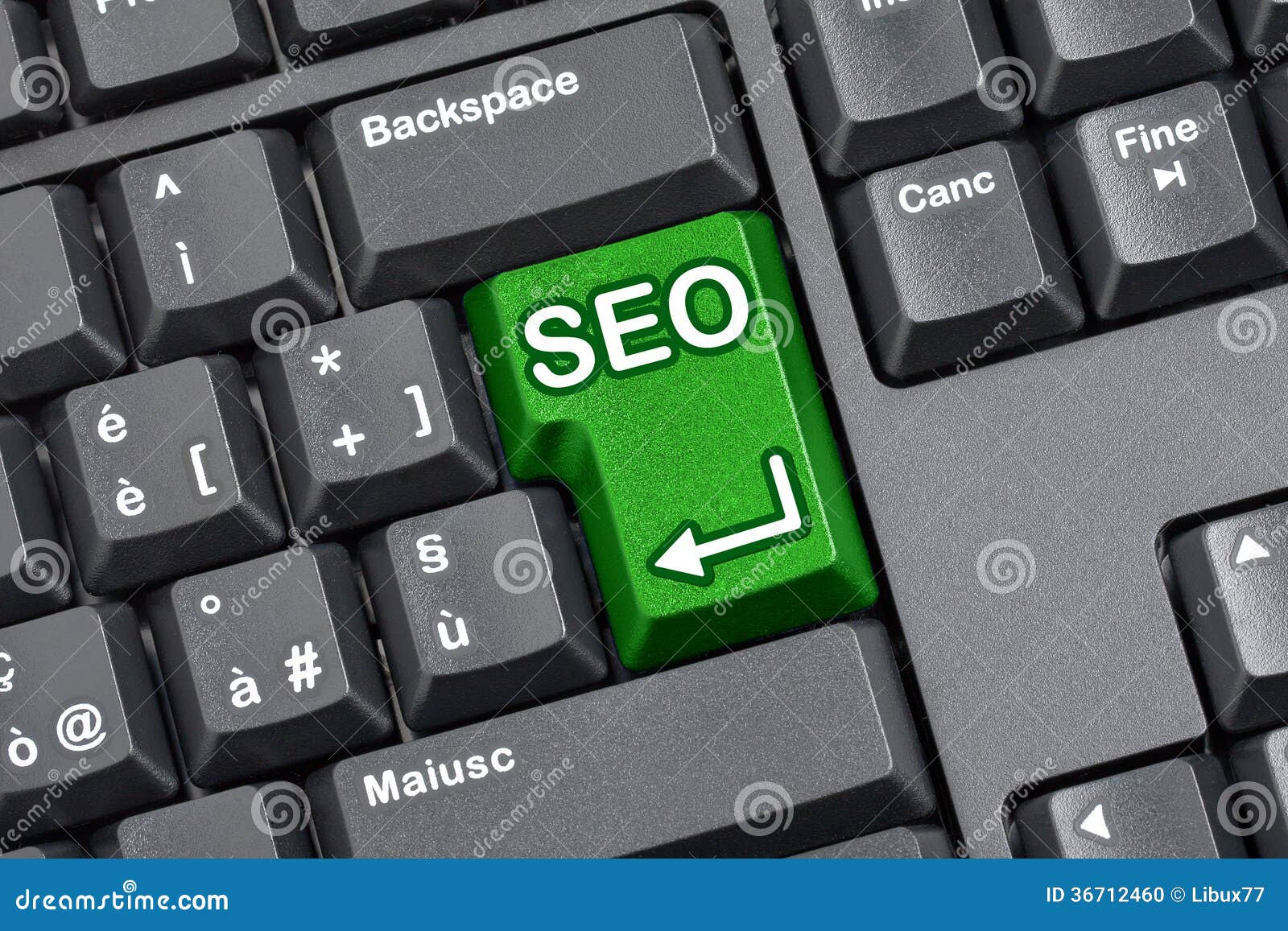 SEO Key Computer Keyboard stock photo. Image of analysis - 36712460