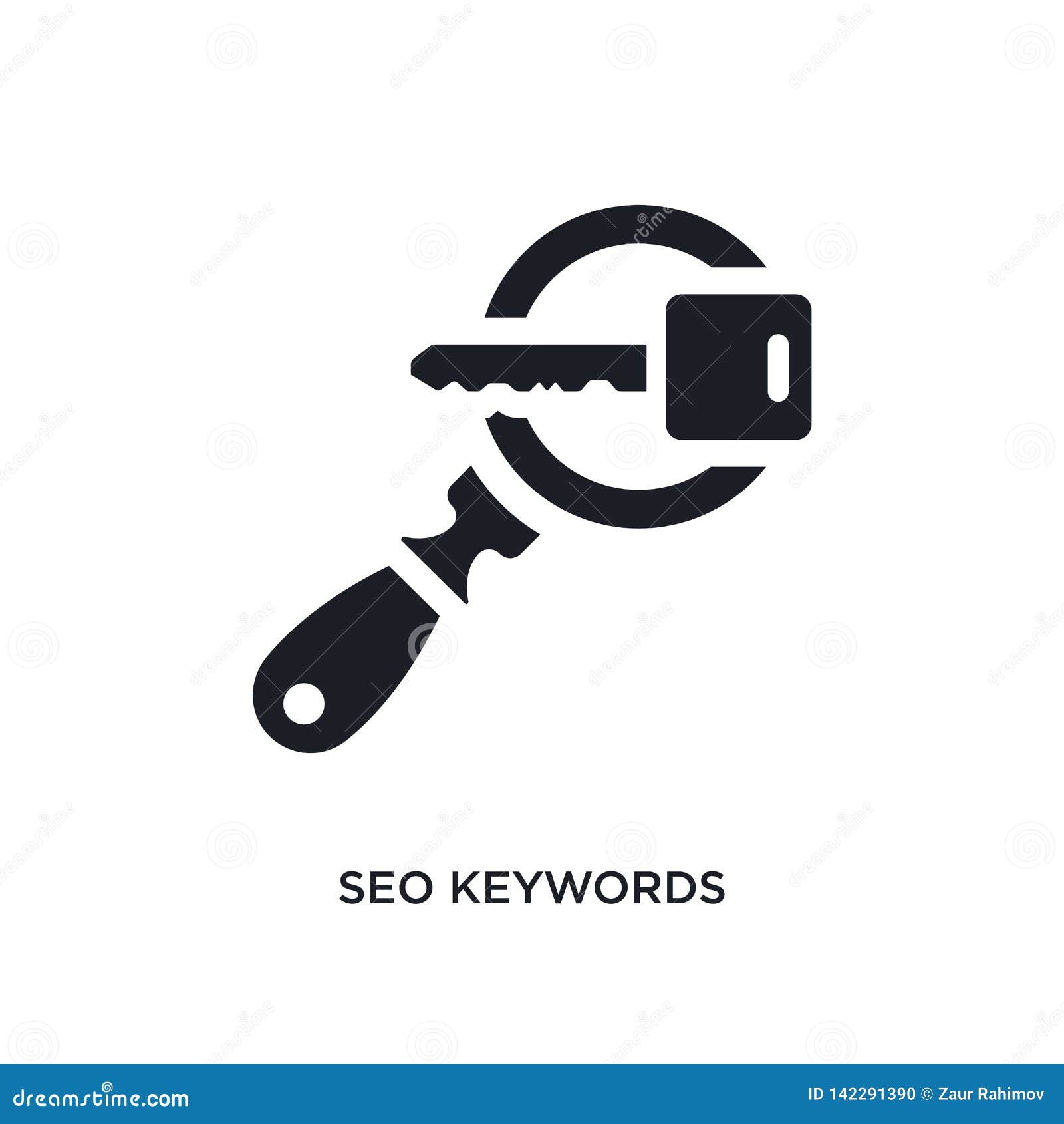 Seo Keywords Isolated Icon. Simple Element Illustration from ... Seo Keywords Isolated Icon. Simple Element Illustration from ...