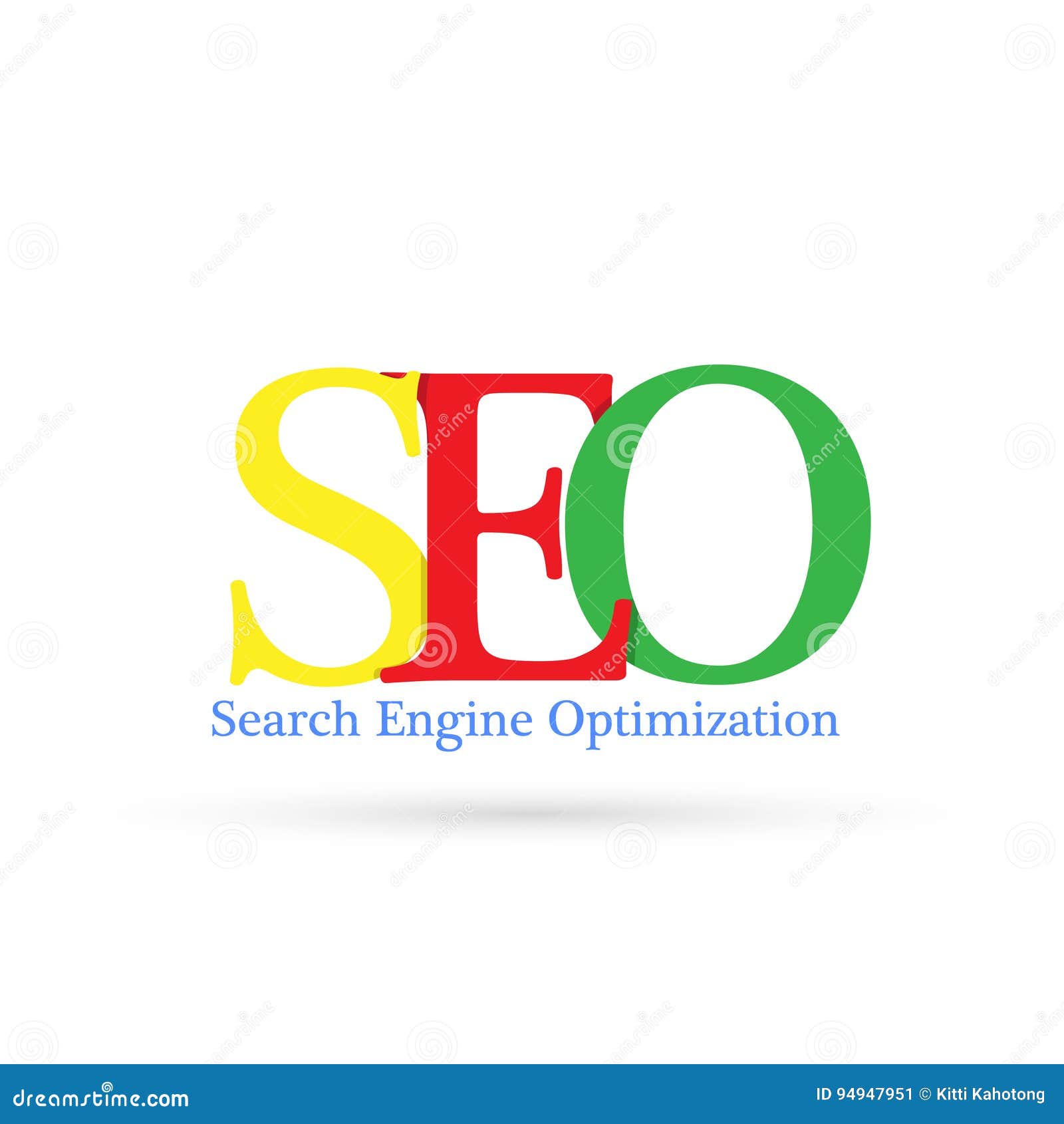 SEO logo design symbol stock illustration. Illustration of optimization ...