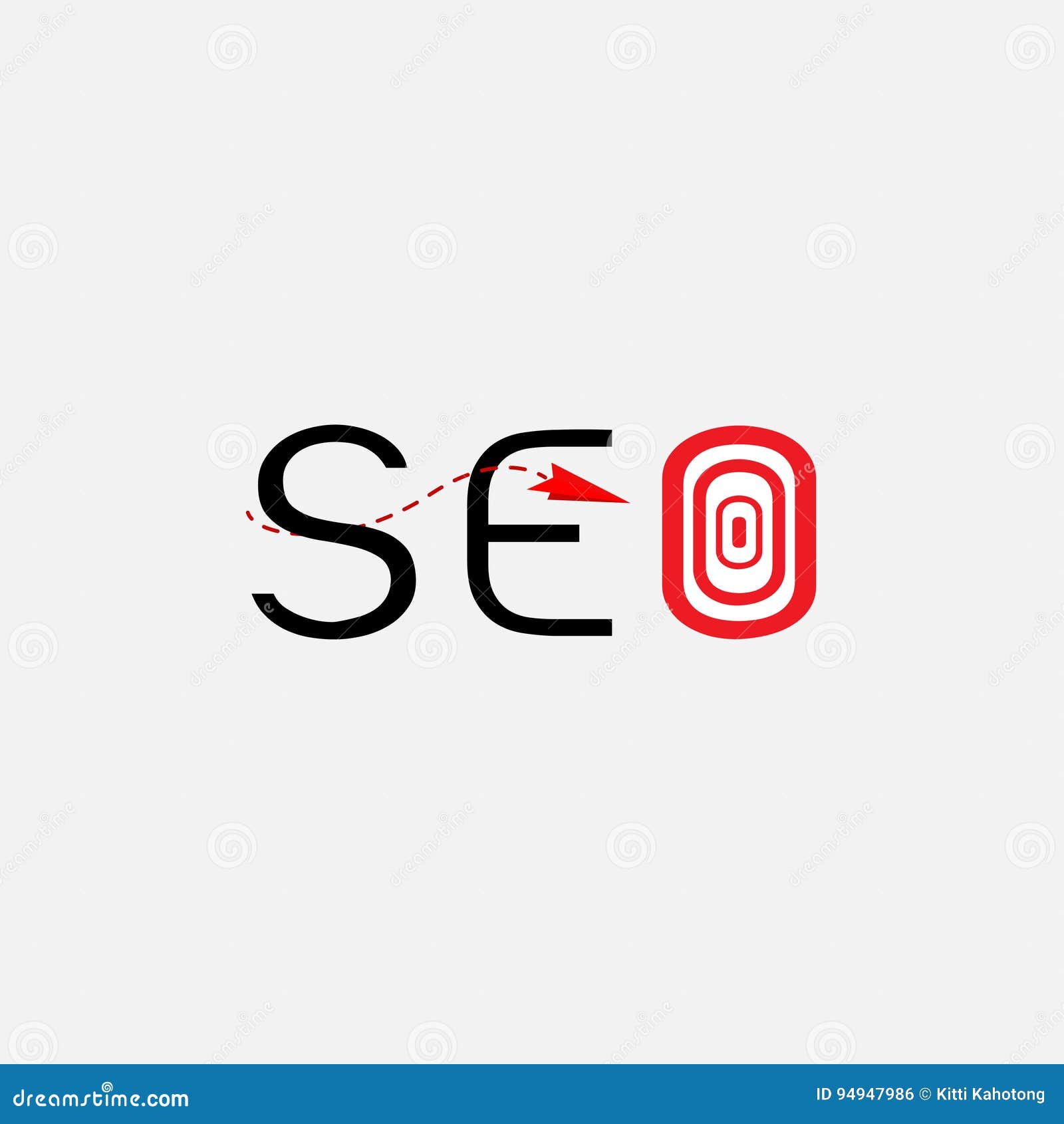 SEO logo design symbol stock illustration. Illustration of business ...