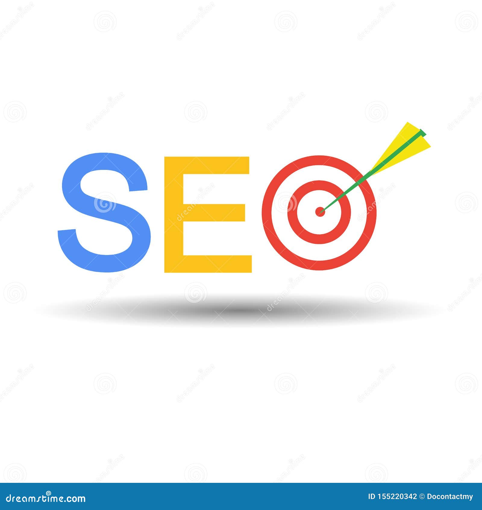 SEO Logo Archery Targets stock vector. Illustration of grow - 155220342