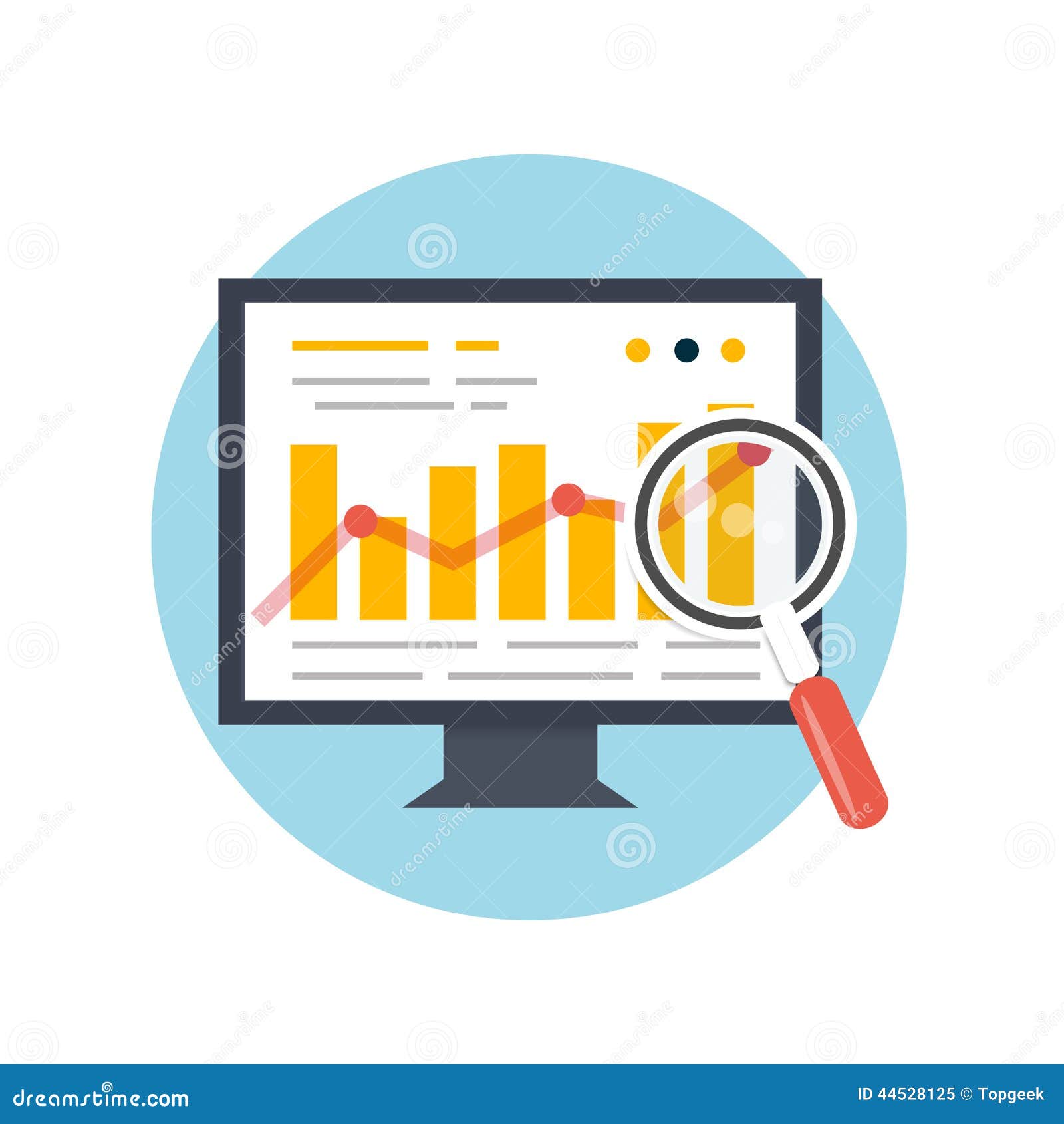 SEO Optimization, Programming Process Stock Vector - Illustration of analytics, internet: 44528125