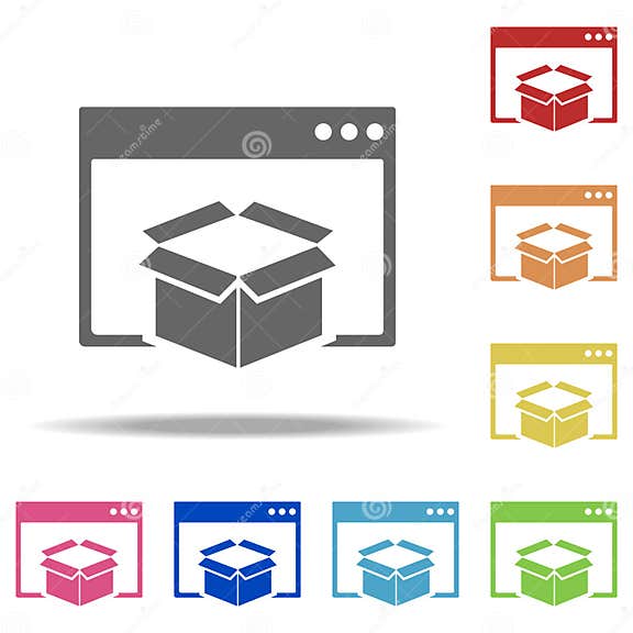 Seo Packet Icon. Elements of Seo & Development in Multi Colored Icons ...