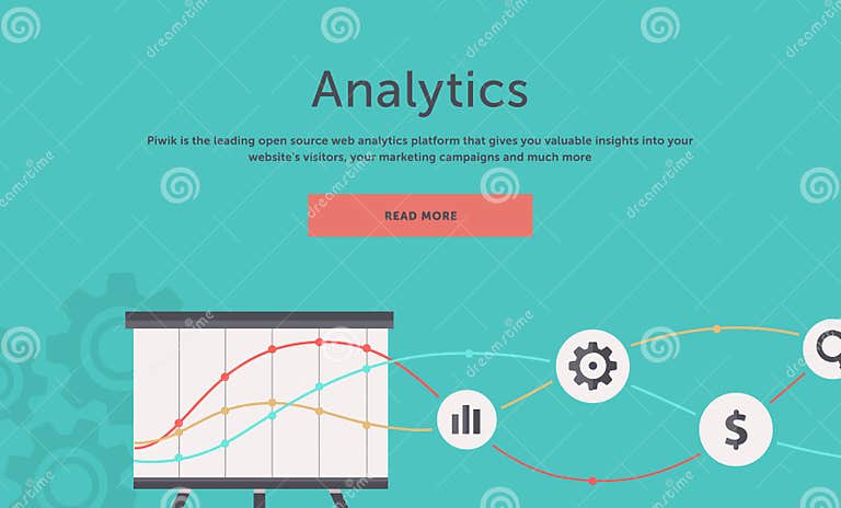 SEO, Programming and Web Analytics Elements Stock Vector - Illustration of information, diagram ...