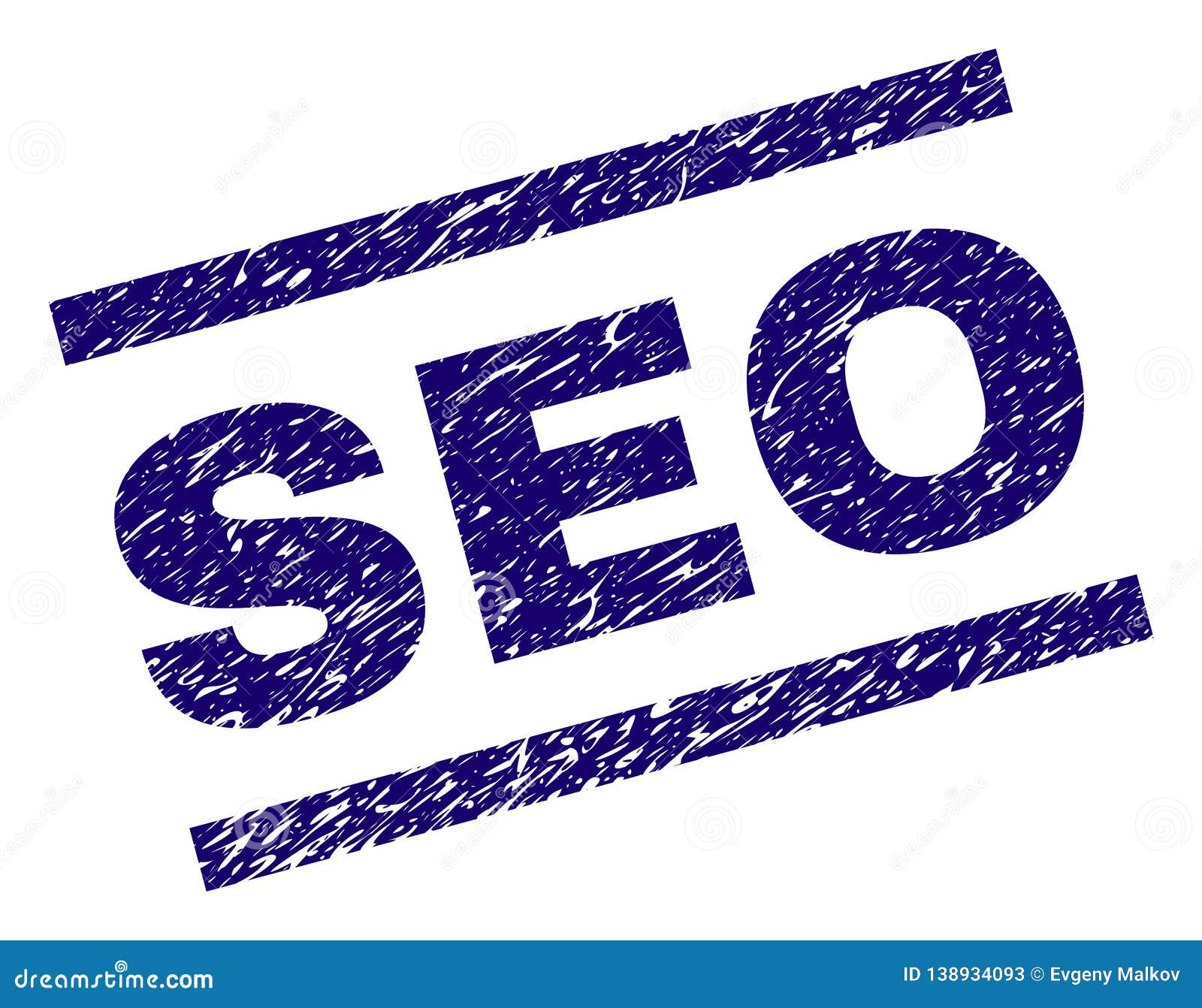 Scratched Textured SEO Stamp Seal Stock Vector - Illustration of blue ...