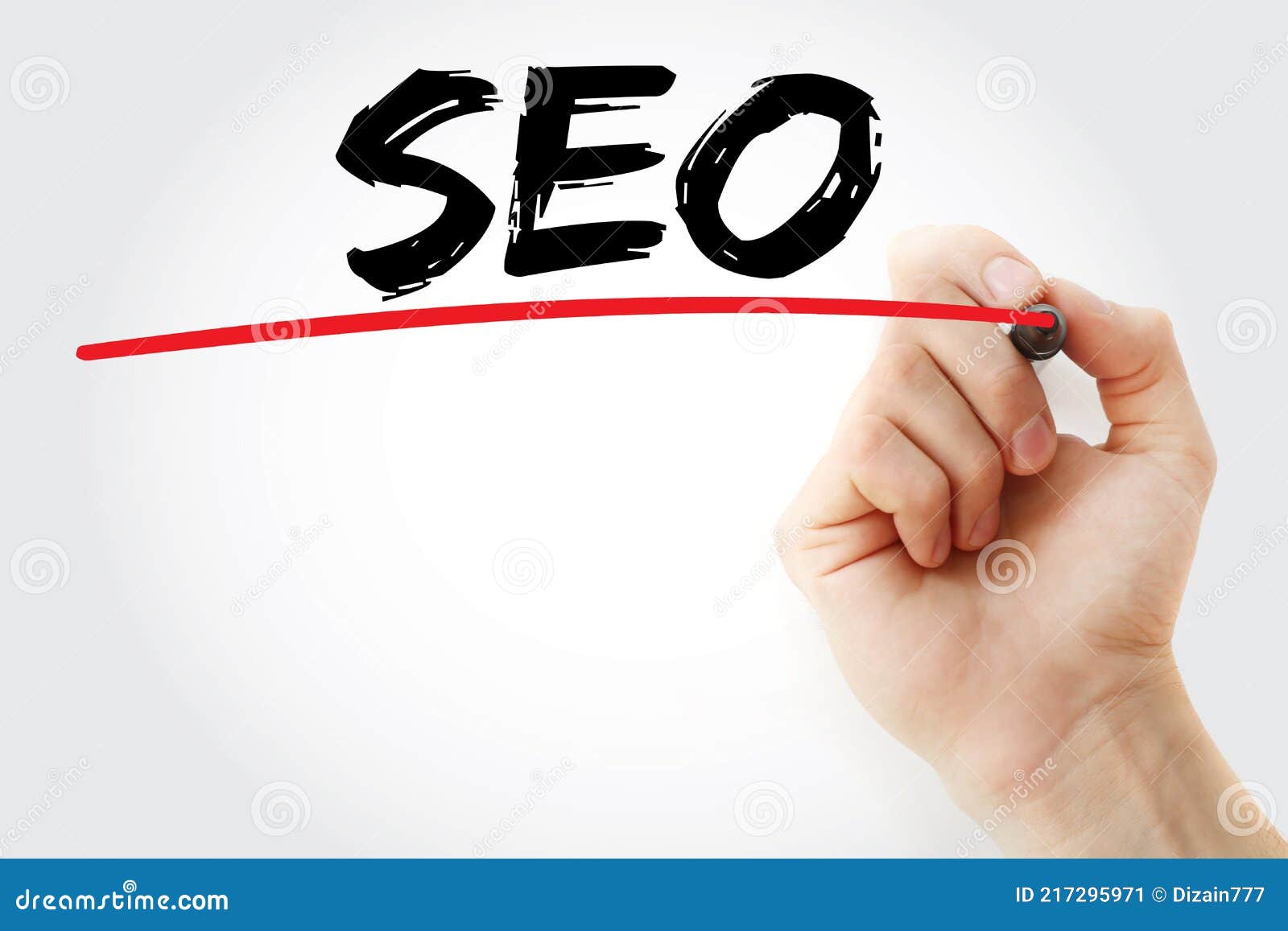 SEO Search Engine Optimization Acronym Text with Marker, Business ...