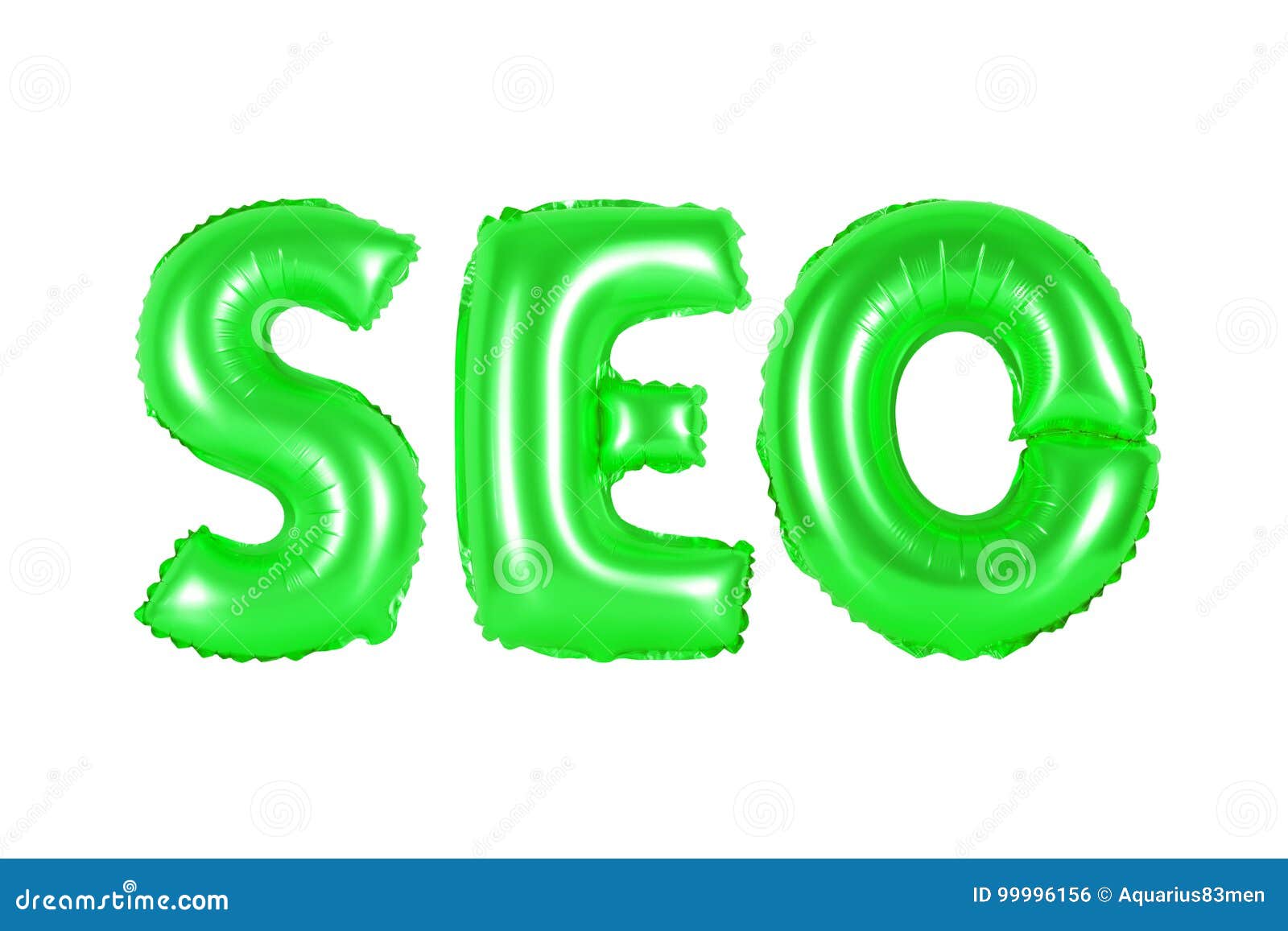 Seo, Search Engine Optimization, Green Color Stock Illustration ...