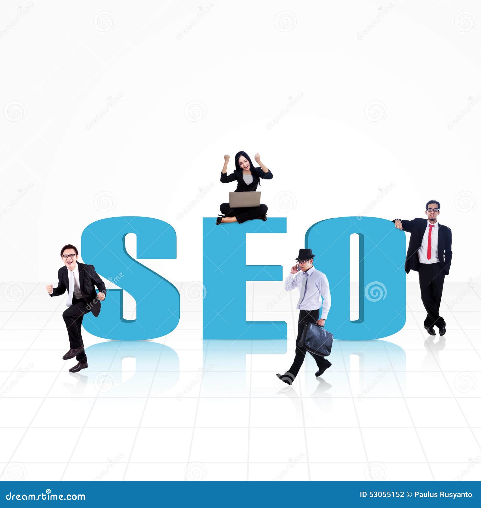 SEO - Search Engine Optimization Stock Illustration - Illustration of ...