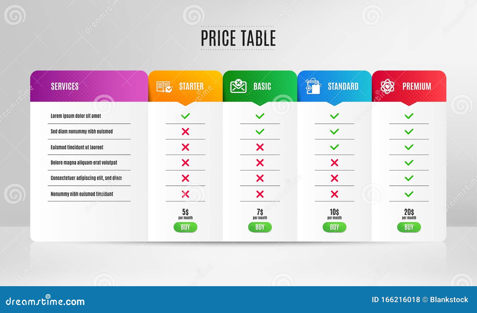 Seo Shopping, Reject Mail and Approved Documentation Icons Set. Atom ...