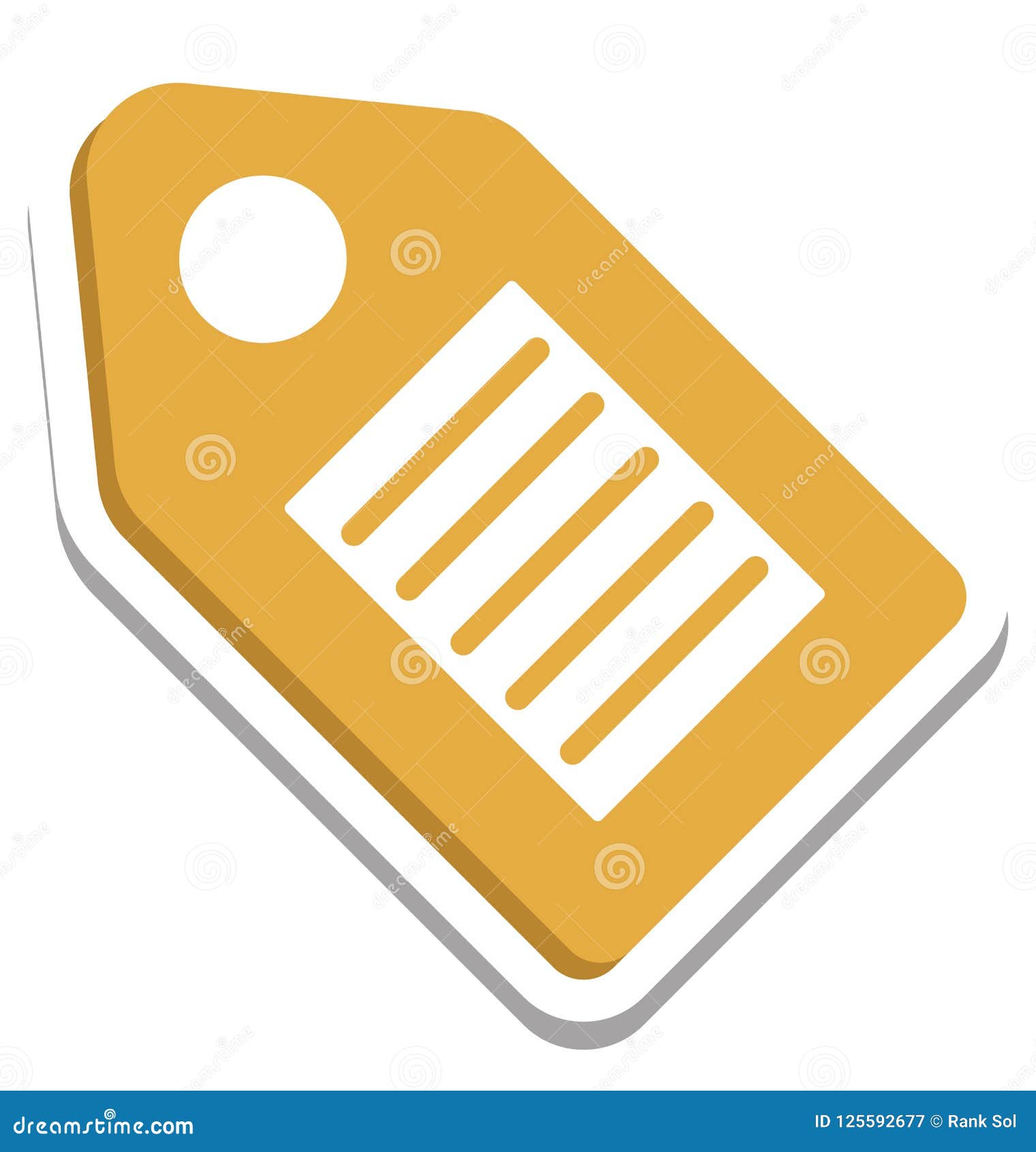 Seo Tag, Seo Keyword Isolated Vector Icon Stock Vector - Illustration ...