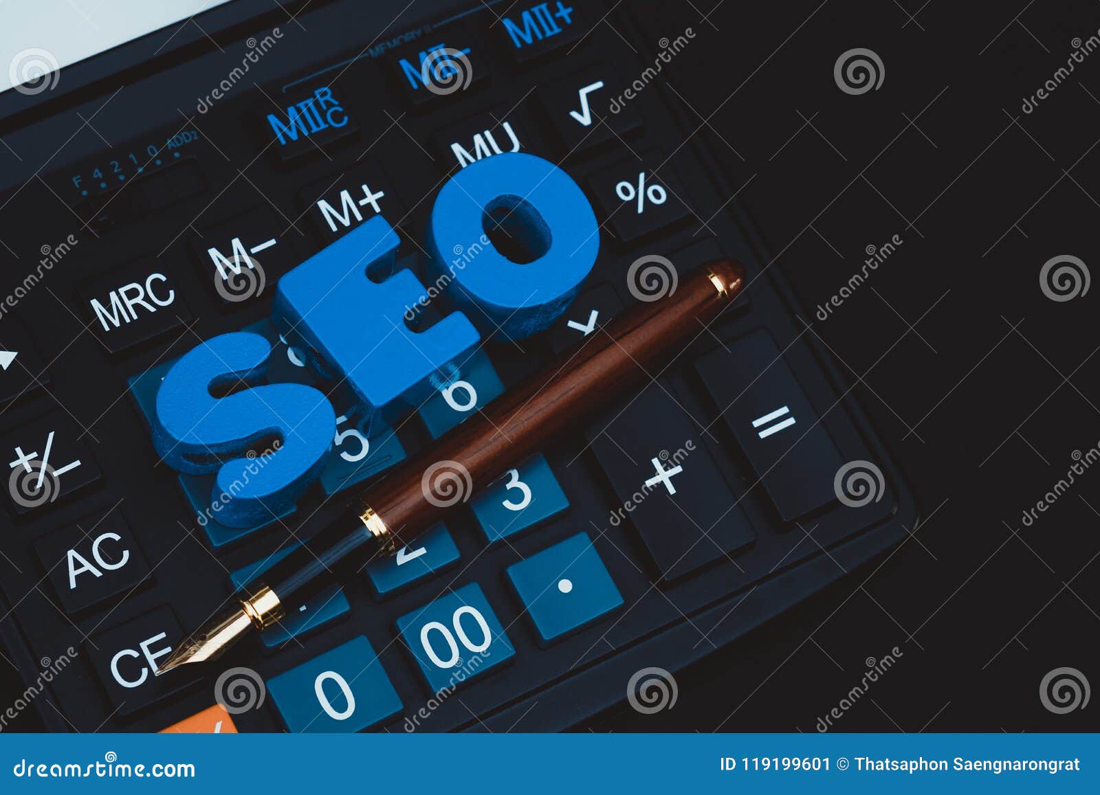 SEO Text Alphabet for Search Engine Optimization Concept and Off Stock ...