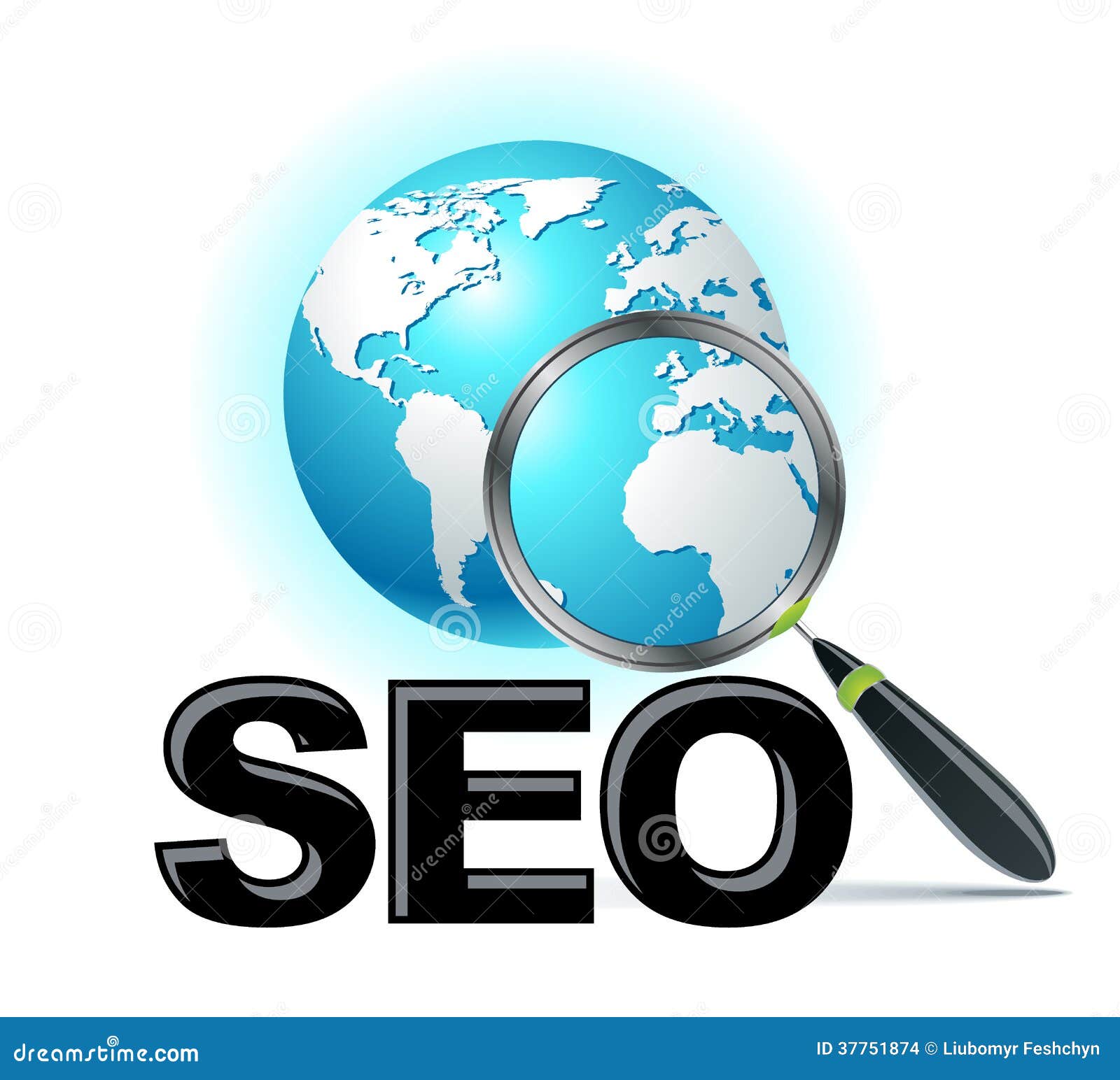 Seo stock vector. Illustration of agency, link, plan - 37751874