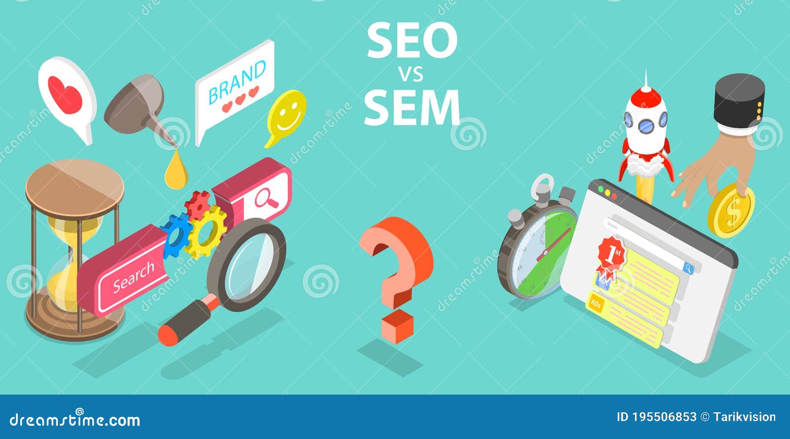 SEO Vs SEM, Difference between Search Engine Optimization and Marketing ...