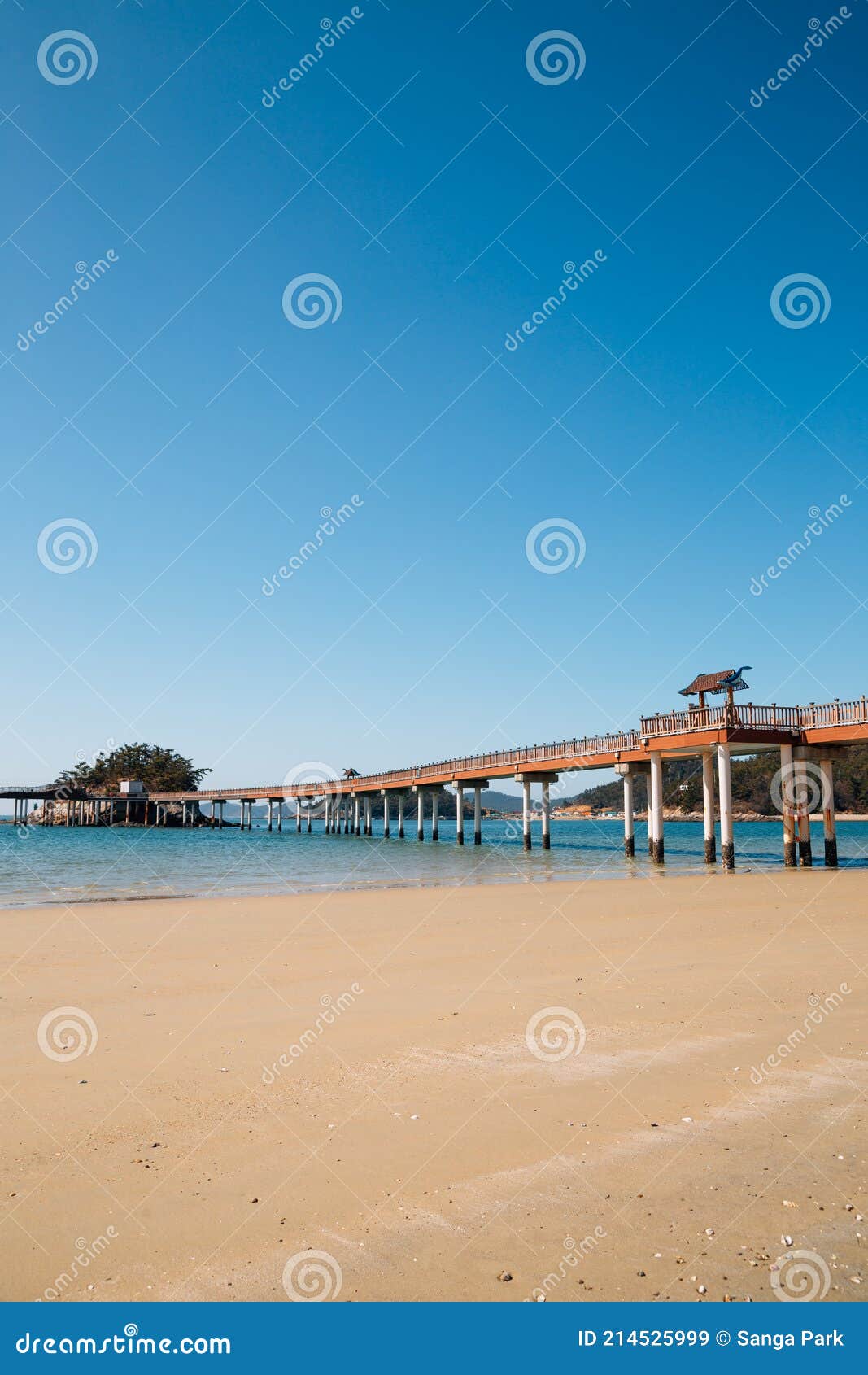 Seonyudo Beach in Gunsan, Korea Stock Image - Image of landmark ...