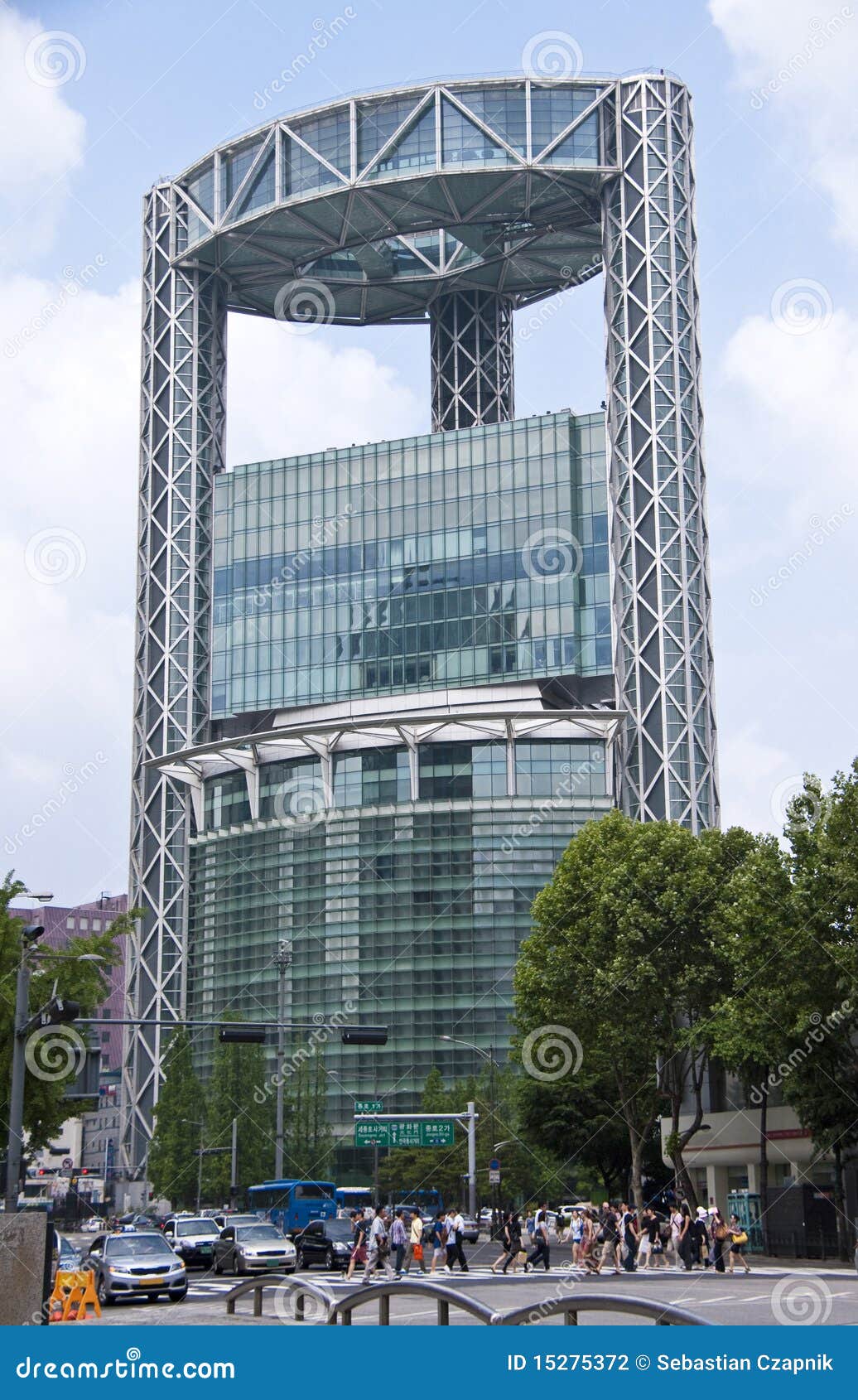 Seoul - Jongno Tower editorial photography. Image of korea - 15275372
