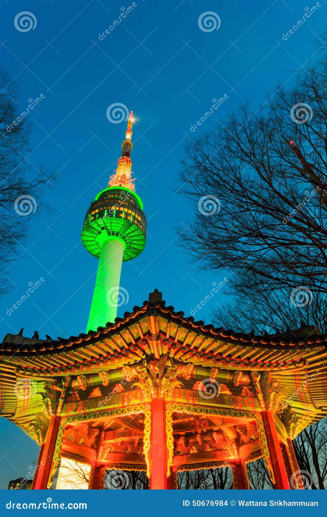 Seoul Tower Stock Photography | CartoonDealer.com #24709628