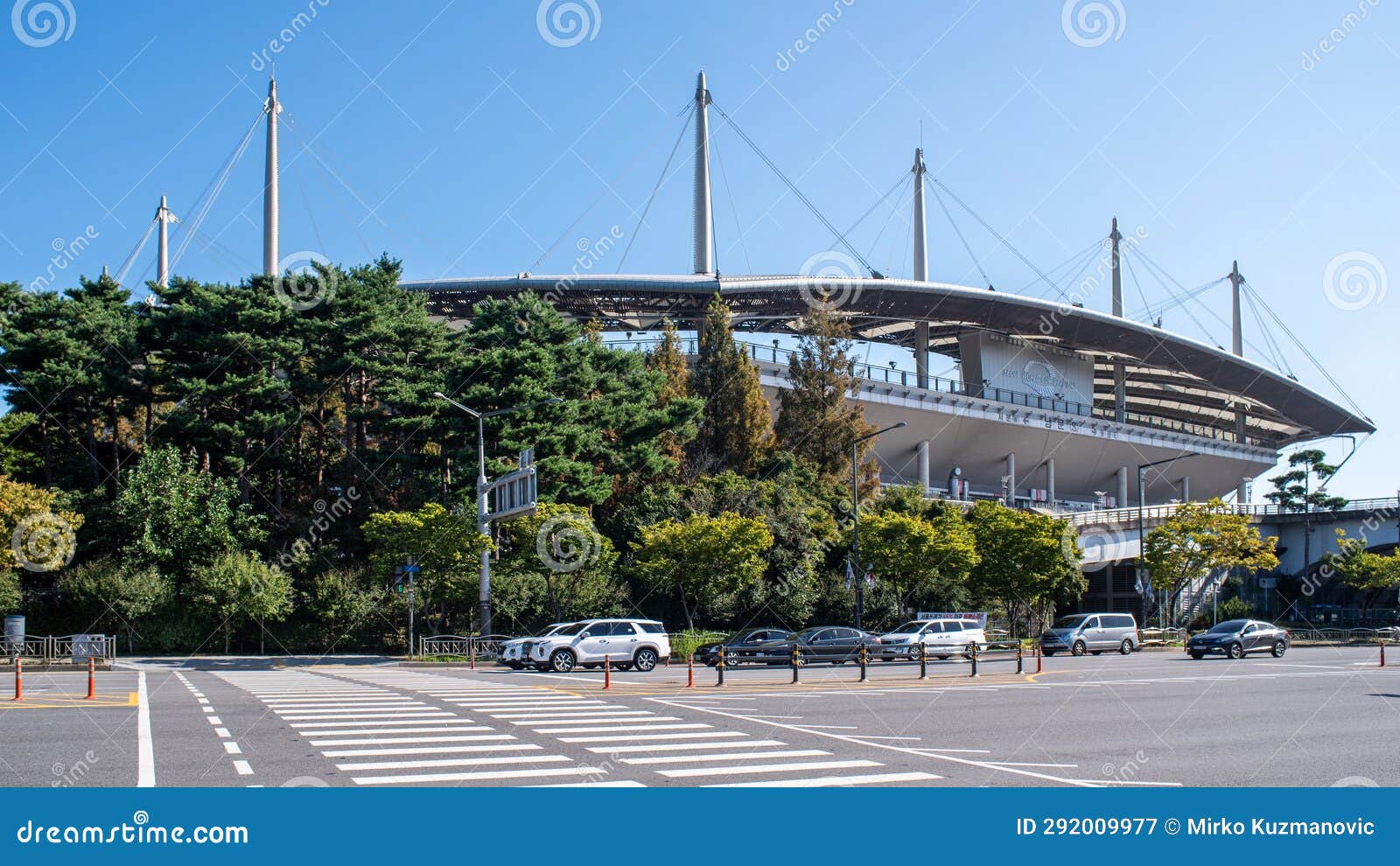 Seoul World Cup Stadium in Mapo District in Seoul, South Korea ...