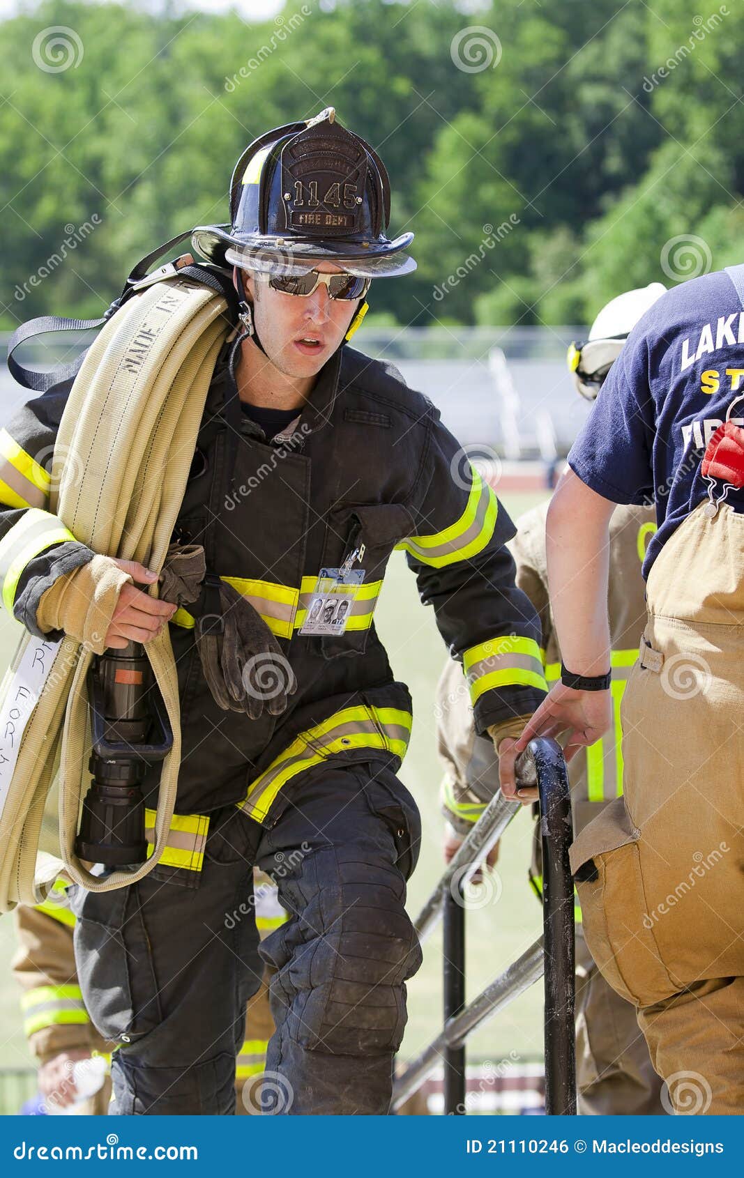 SEP 11, 2011 - Firefighter Memorial Stair Climb Editorial Photo - Image ...