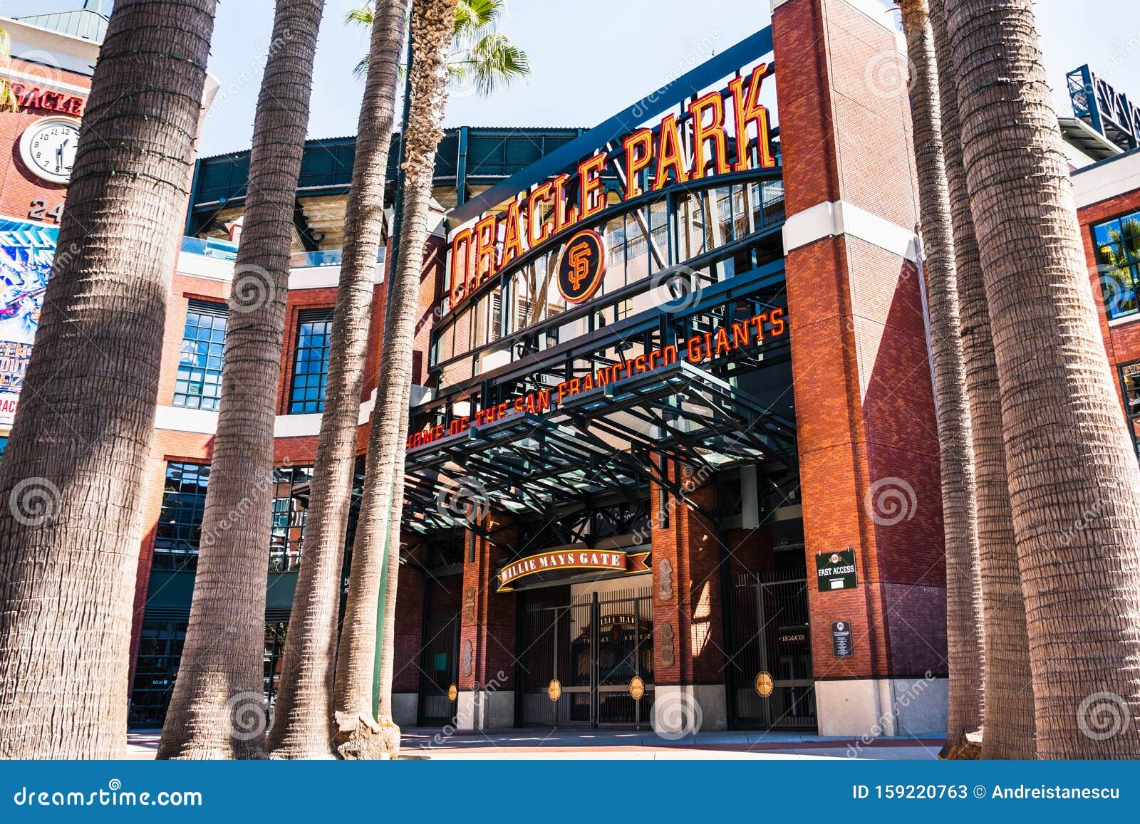 San Francisco Giants Scoreboard Clock By TimeWorks Editorial Image ... San Francisco Giants Scoreboard Clock By TimeWorks Editorial Image ...