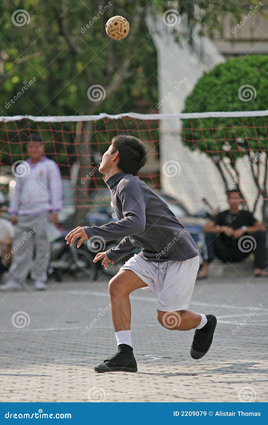 Sepak Takraw stock image. Image of bicycle, spike, acrobatic - 2209079