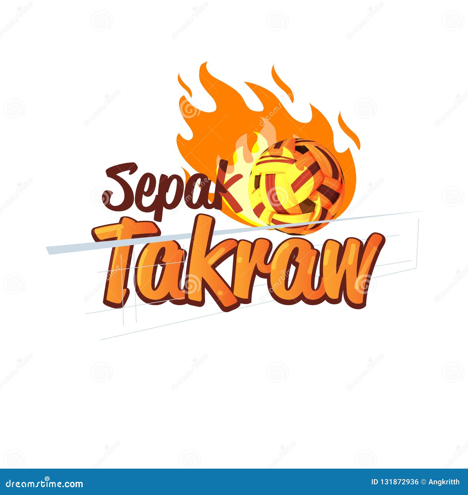 Sepak Takraw Court Vector Illustration | CartoonDealer.com #32999430 Sepak Takraw Court Vector Illustration | CartoonDealer.com #32999430