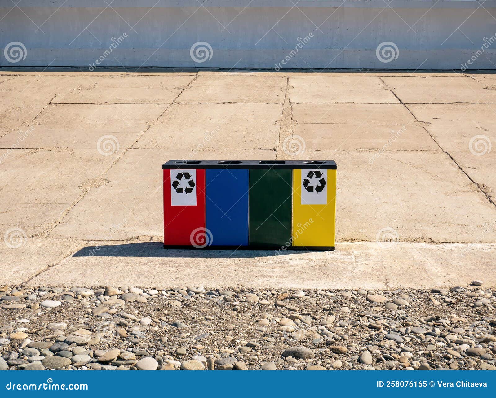 Separate Garbage Collection. the Concept of Waste Recycling Stock Image ...