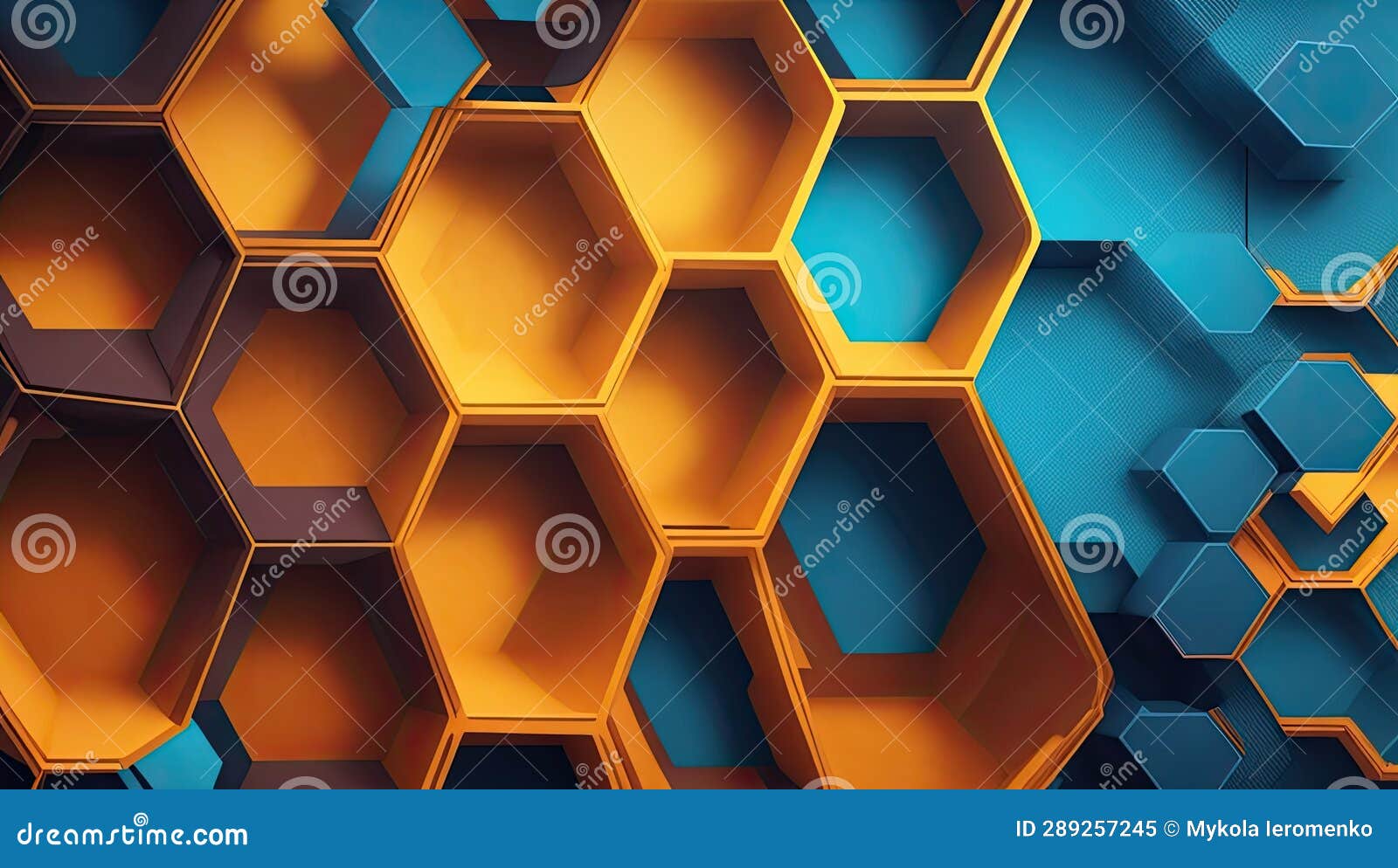Separate Multi-colored Cells, Honeycombs of Different Shapes ...