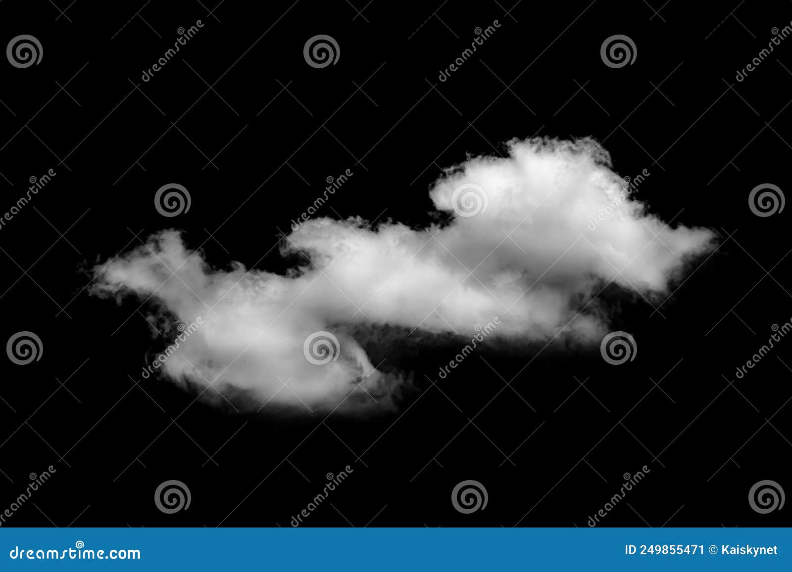 Separate White Clouds on a Black Background Have Real Clouds Stock ...