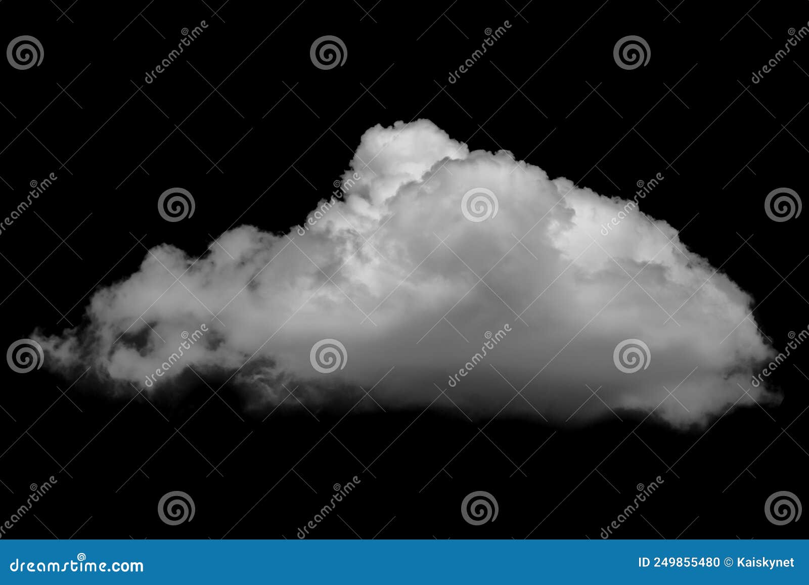 Separate White Clouds on a Black Background Have Real Clouds Stock ...