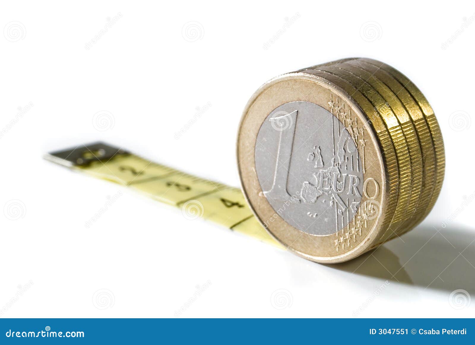 Separated coin measure stock image. Image of market, number - 3047551