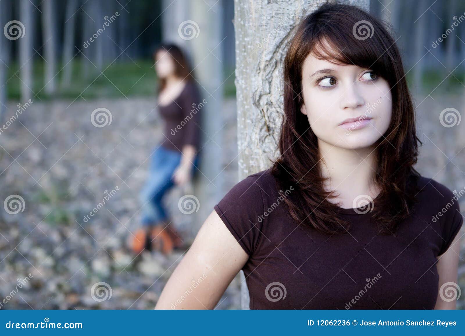 Separated friends stock photo. Image of night, group - 12062236