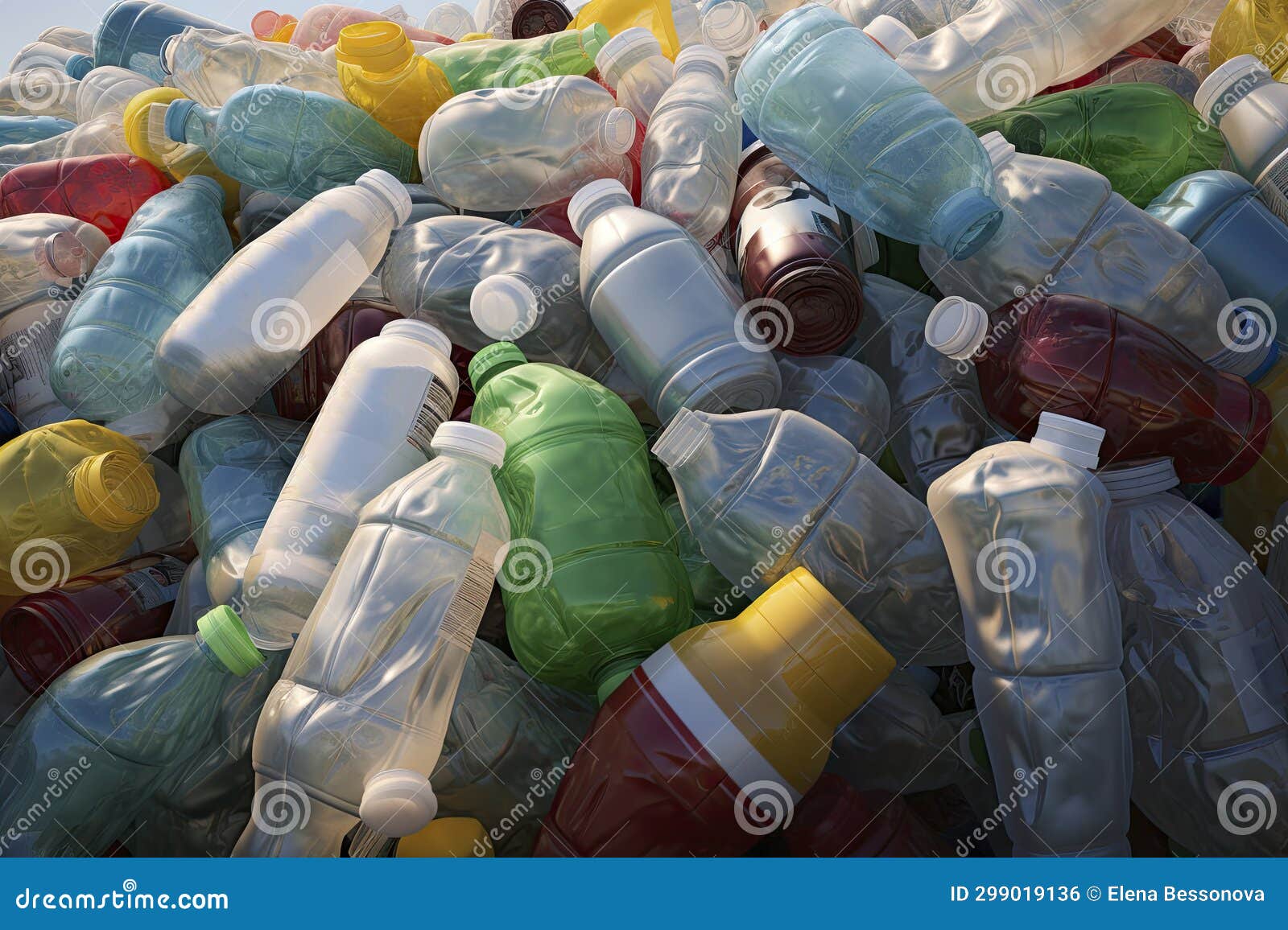 Separating Waste Plastic Bottles into Recycling Bins is To Protect the ...
