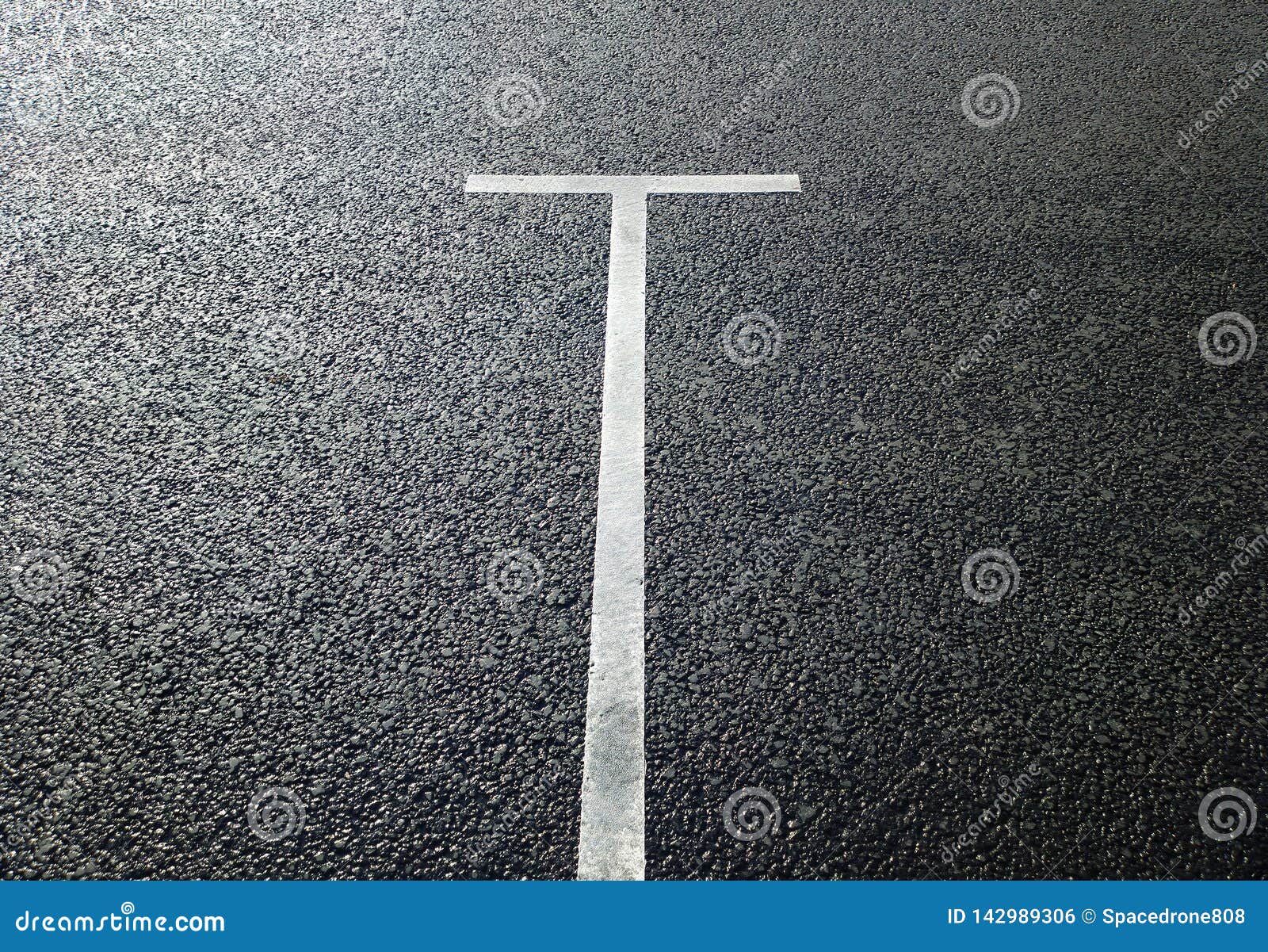 Separation Marking Line on Highway Texture Background Stock Photo ...
