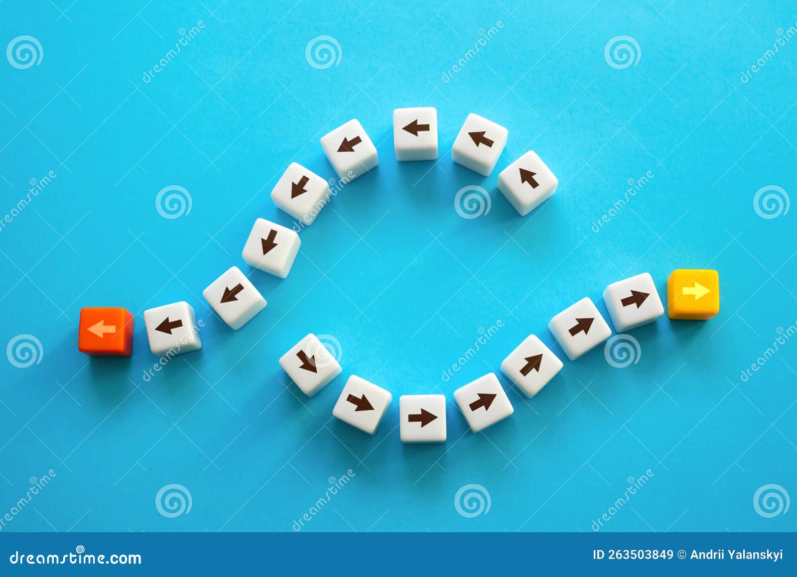 Separation in Opposite Directions. Distribution of Efforts in Two Ways ...