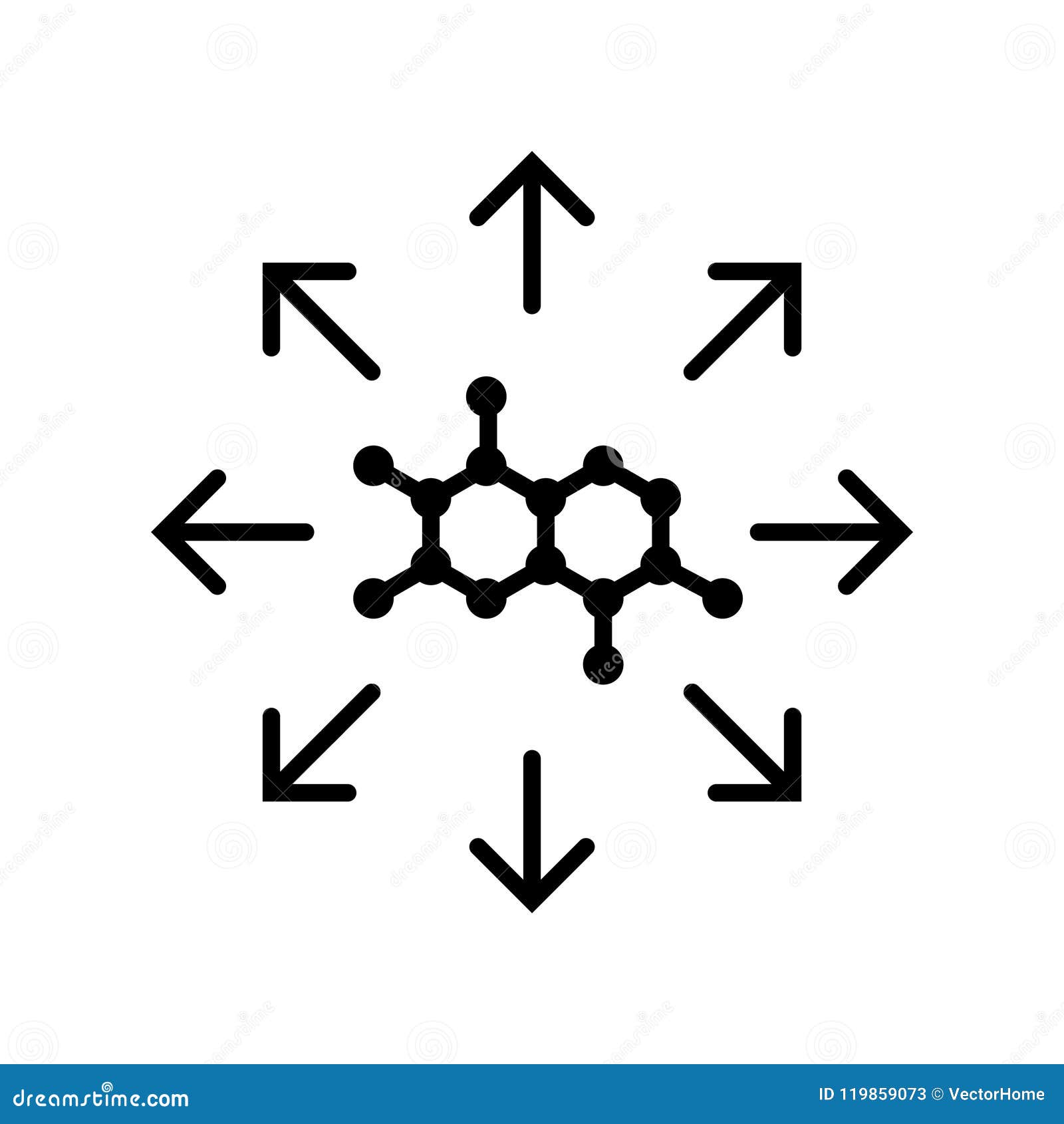Separation Process Icon Vector Illustration, Stock Vector ...