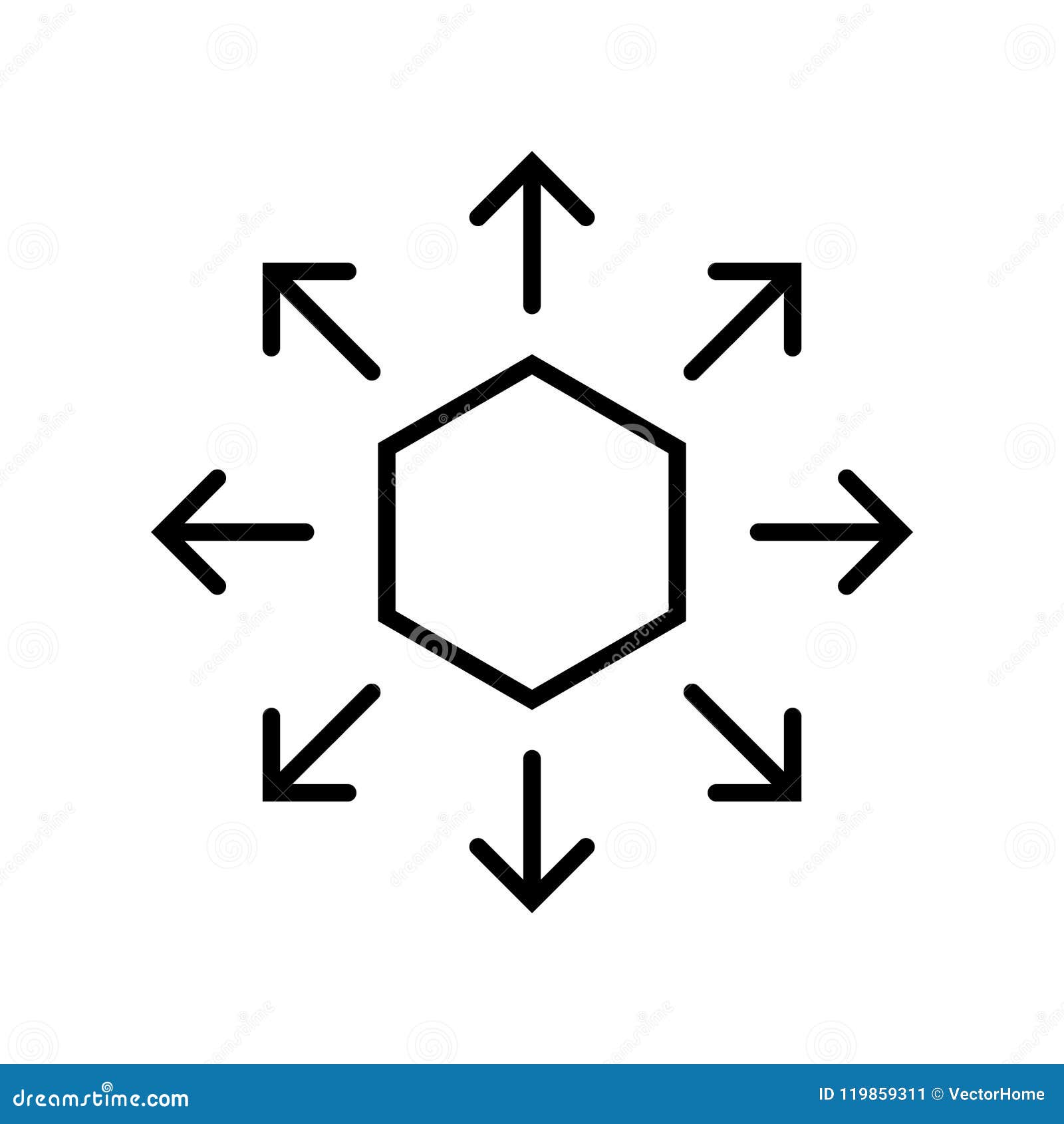 Separation Process Icon Vector Illustration, Stock Vector ...