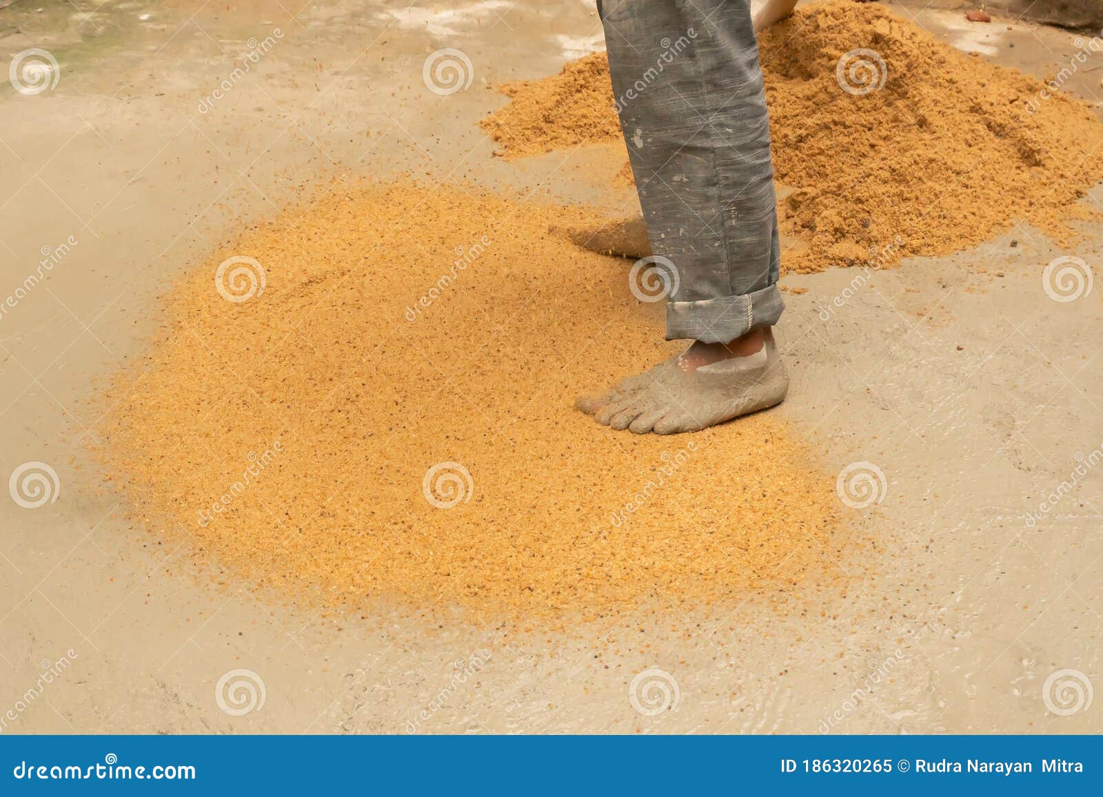 Separation of Sand and Gravel Stock Image - Image of mineral, outdoor ...
