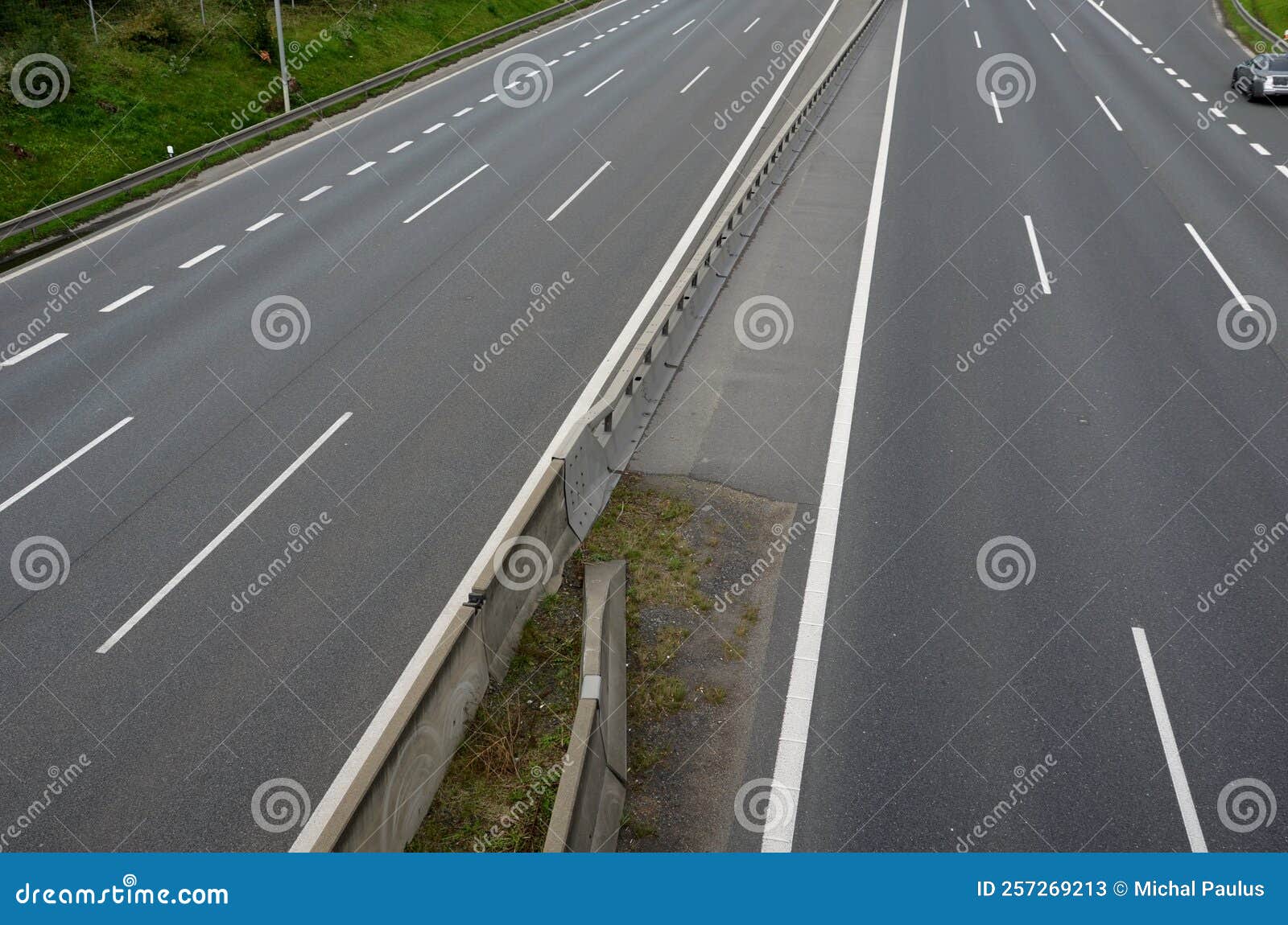 Separation of Traffic Lanes on the Highway Using Movable Barriers ...