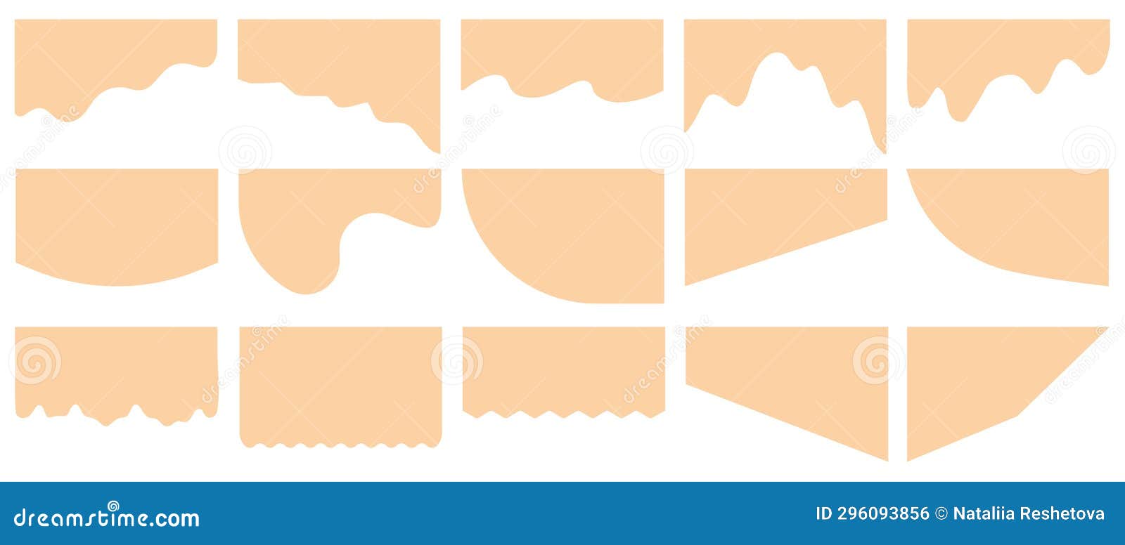 Separator Header for App Website, Banners or Posters. Abstract Design ...