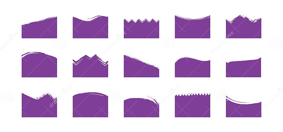 Separator Header Shape, Template Design Bottom Page Website, Divider ...