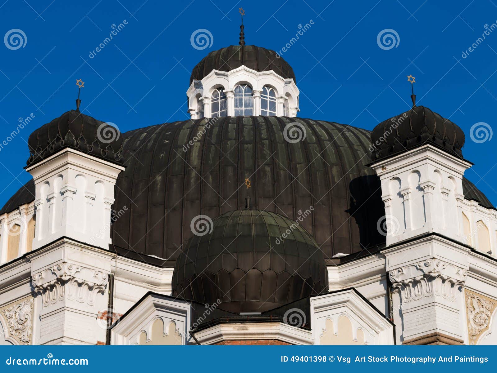Sephardic Synagogue, Sofia, Bulgaria Stock Photo - Image of david, pray ...