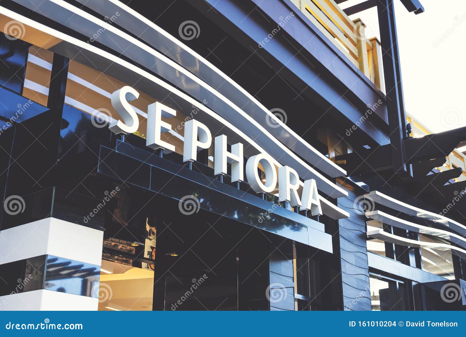 Sephora sign editorial stock image. Image of cream, generic - 161010204