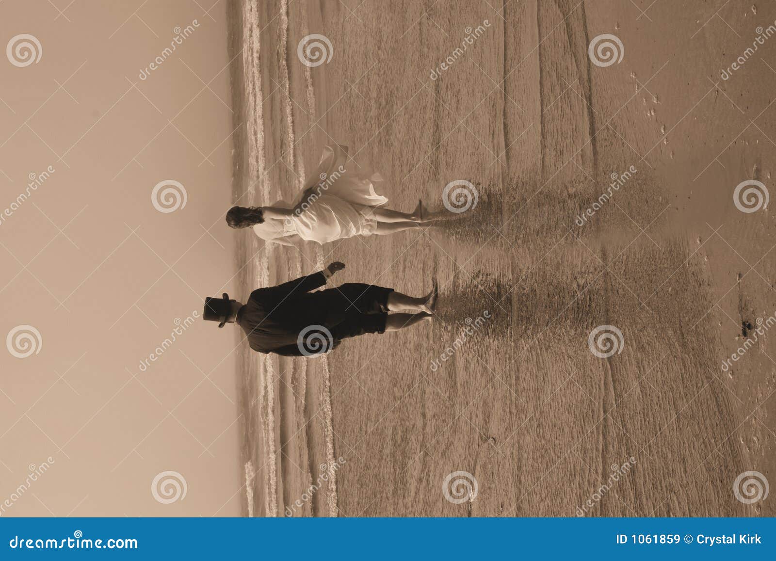Sepia bride and groom stock image. Image of west, groom - 1061859