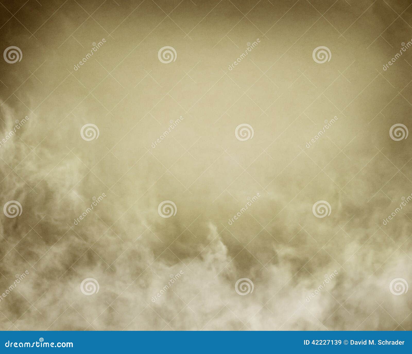 Sepia Fog and Clouds stock illustration. Illustration of ethereal ...