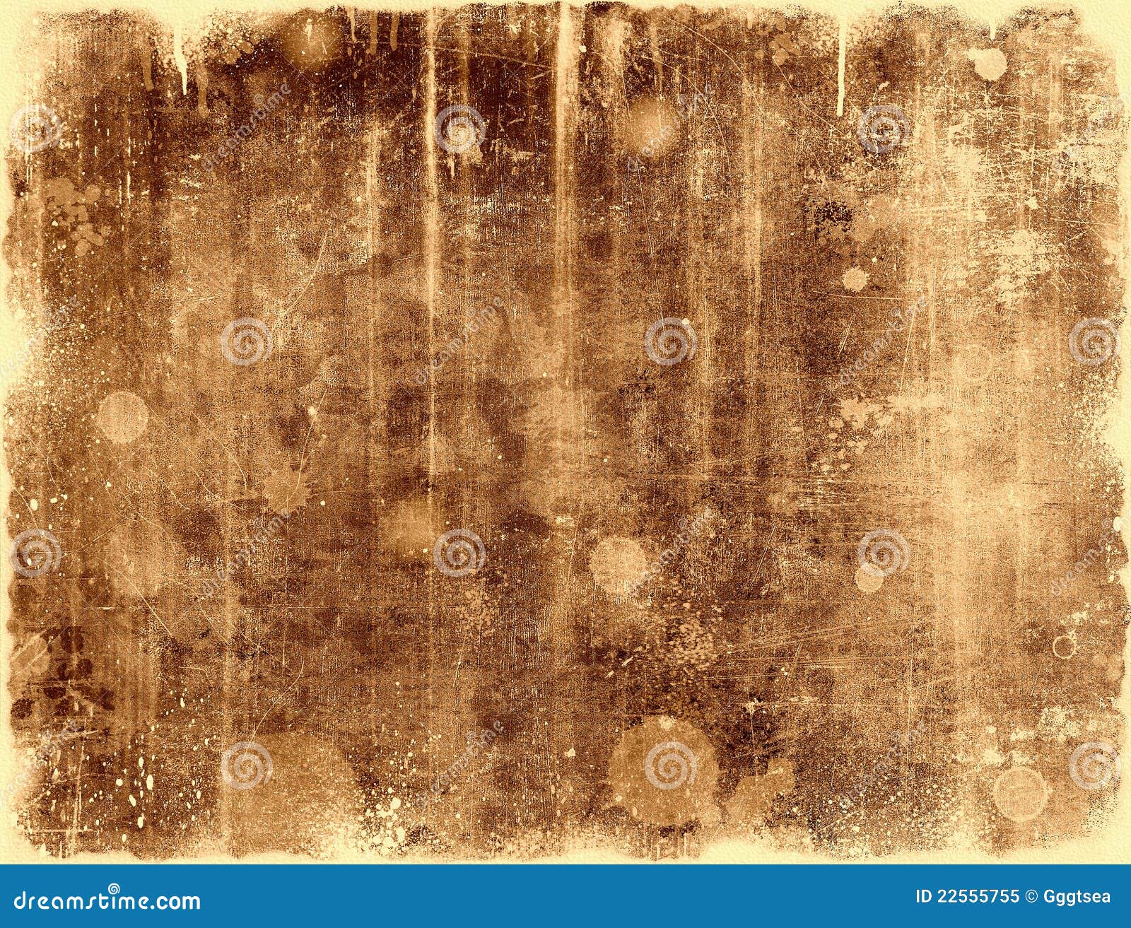 Sepia grunge backdrop stock illustration. Illustration of stained ...