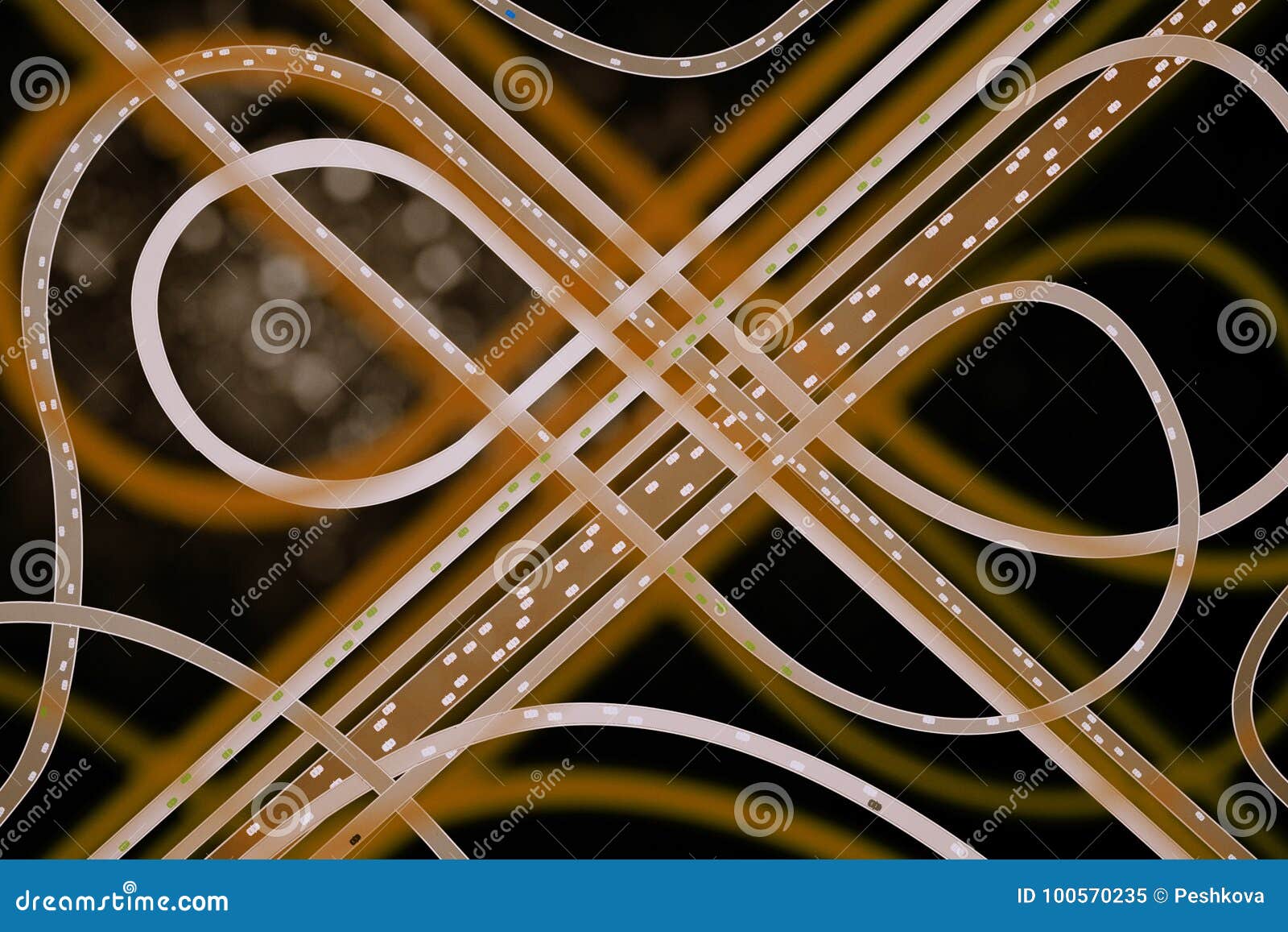 Sepia highway background stock illustration. Illustration of blurry ...