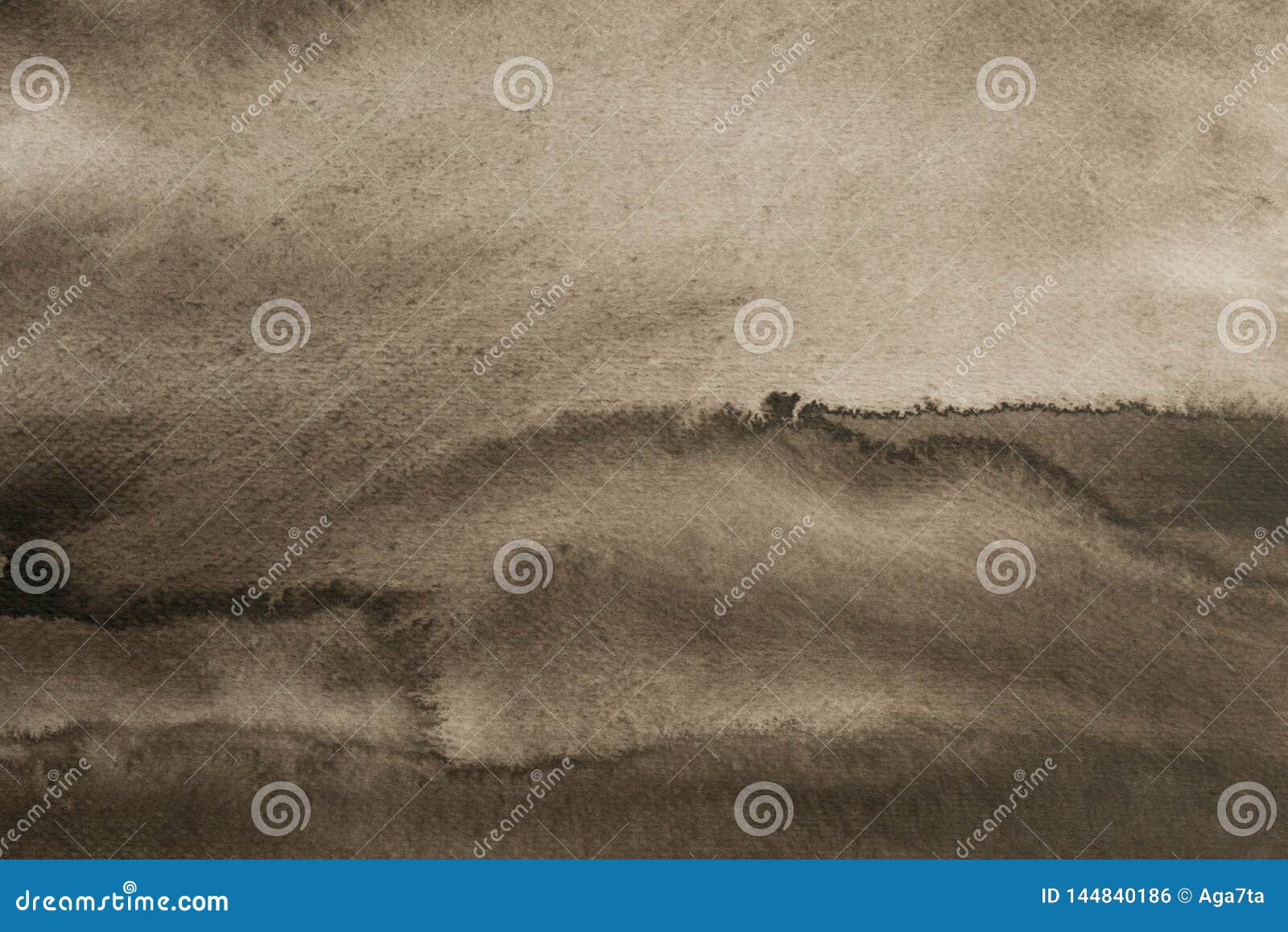 Sepia Painted on Paper Background Texture Stock Photo - Image of ...