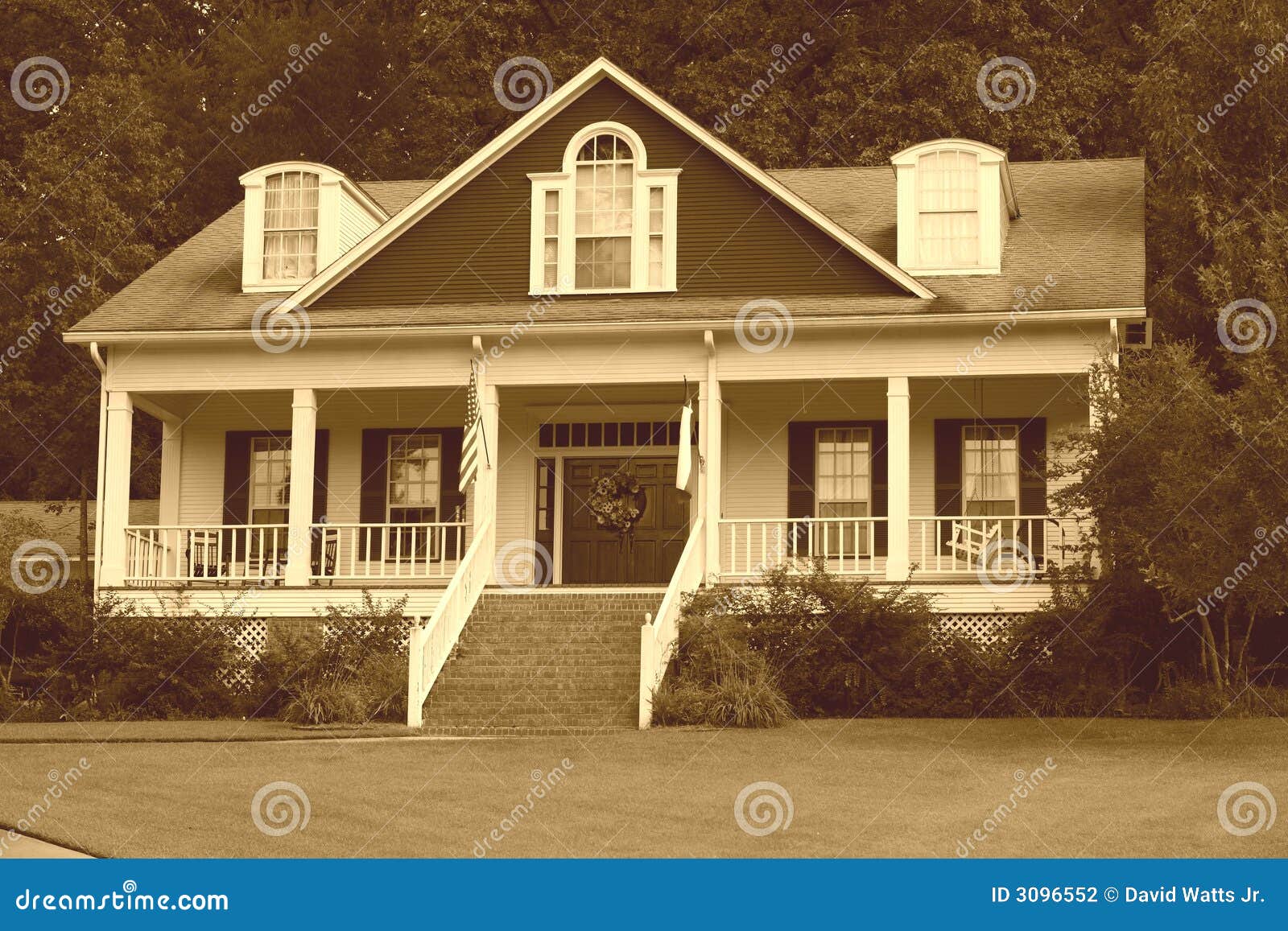 Sepia - Residential House stock photo. Image of houses - 3096552