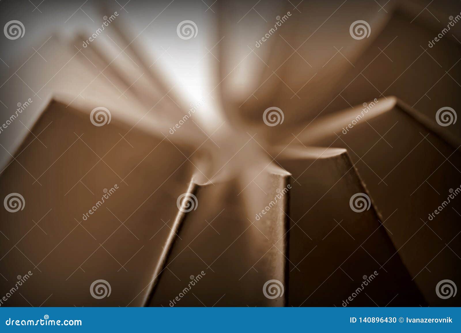 Sepia Toned Paper Folded Abstract Stock Photo - Image of paper, light ...