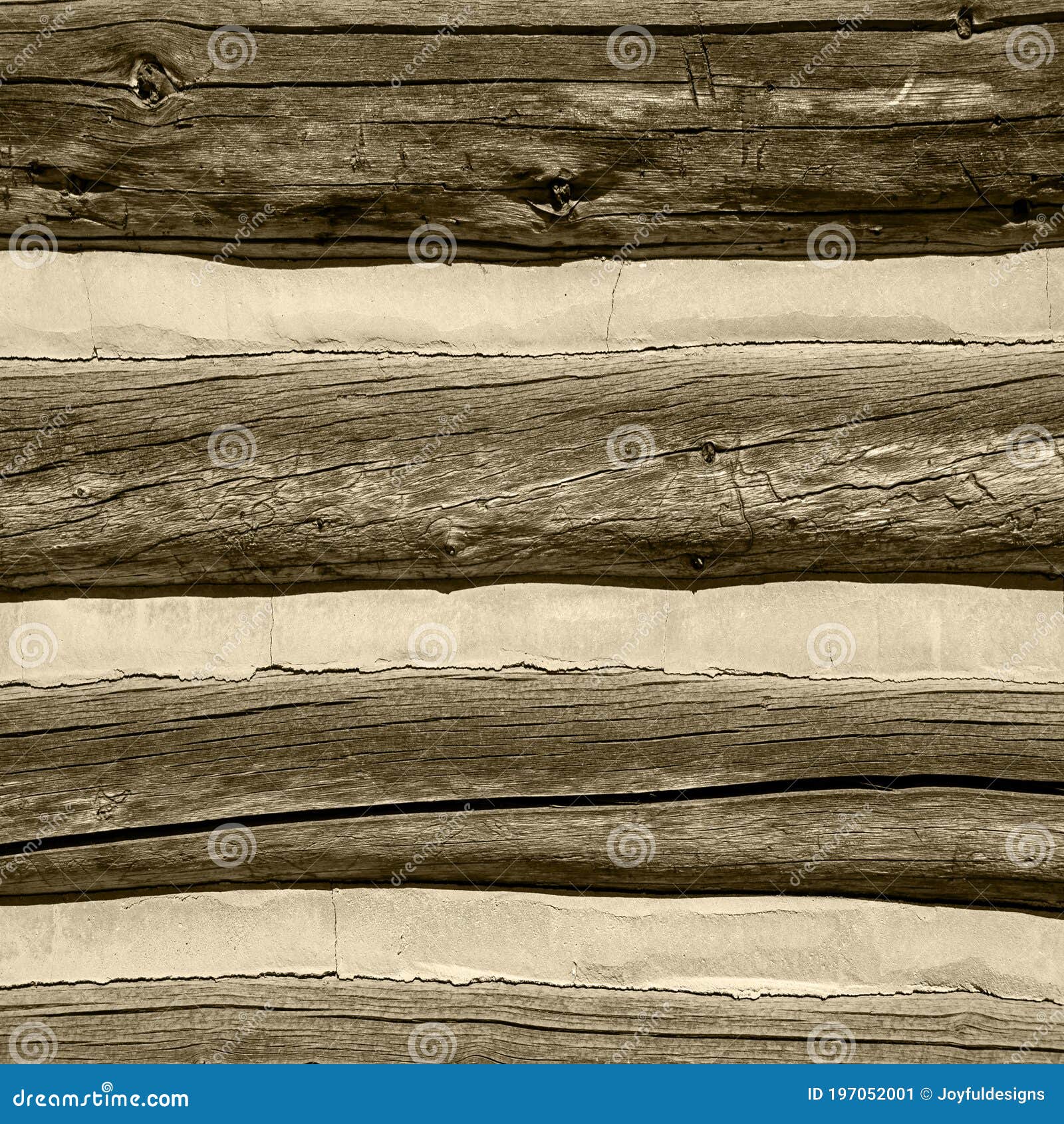Sepia Wood Texture with Concrete Stock Image - Image of cement, wood ...